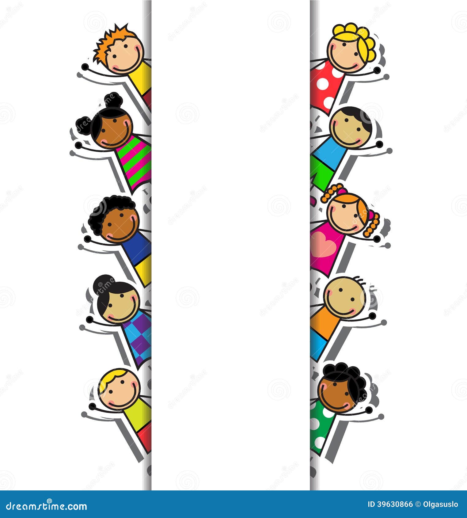 Cartoon Background With Children Stock Vector - Image: 39630866 Cartoon Background With Children Stock Vector - Image: 39630866