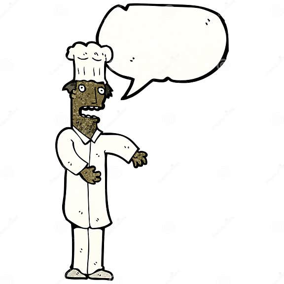 Cartoon baker stock vector. Illustration of silly, artwork - 38045481