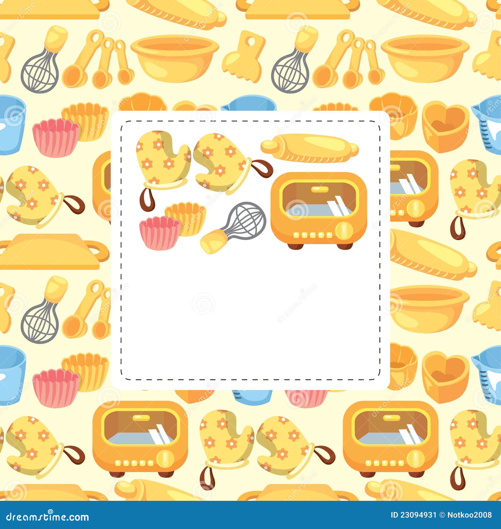 Cartoon Baking Vector Banner | CartoonDealer.com #179959144