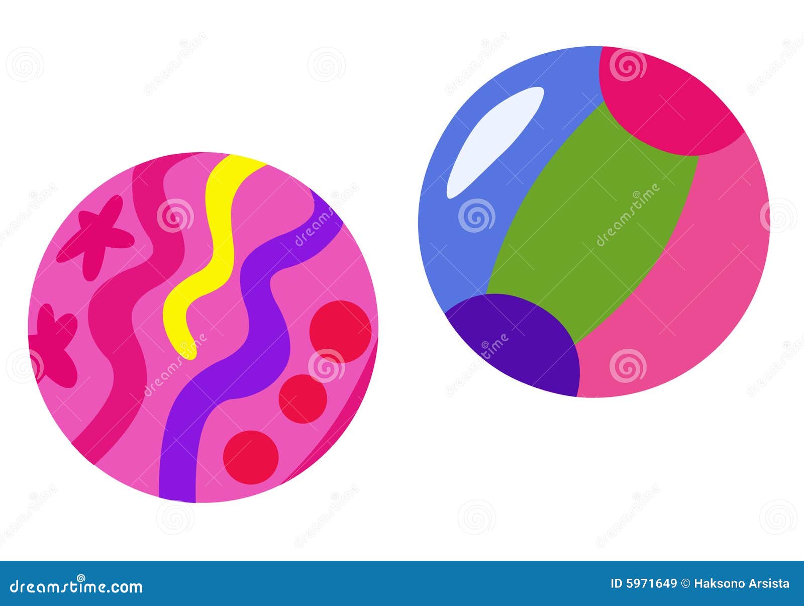 Cartoon Ball Picture. Image: 5971649