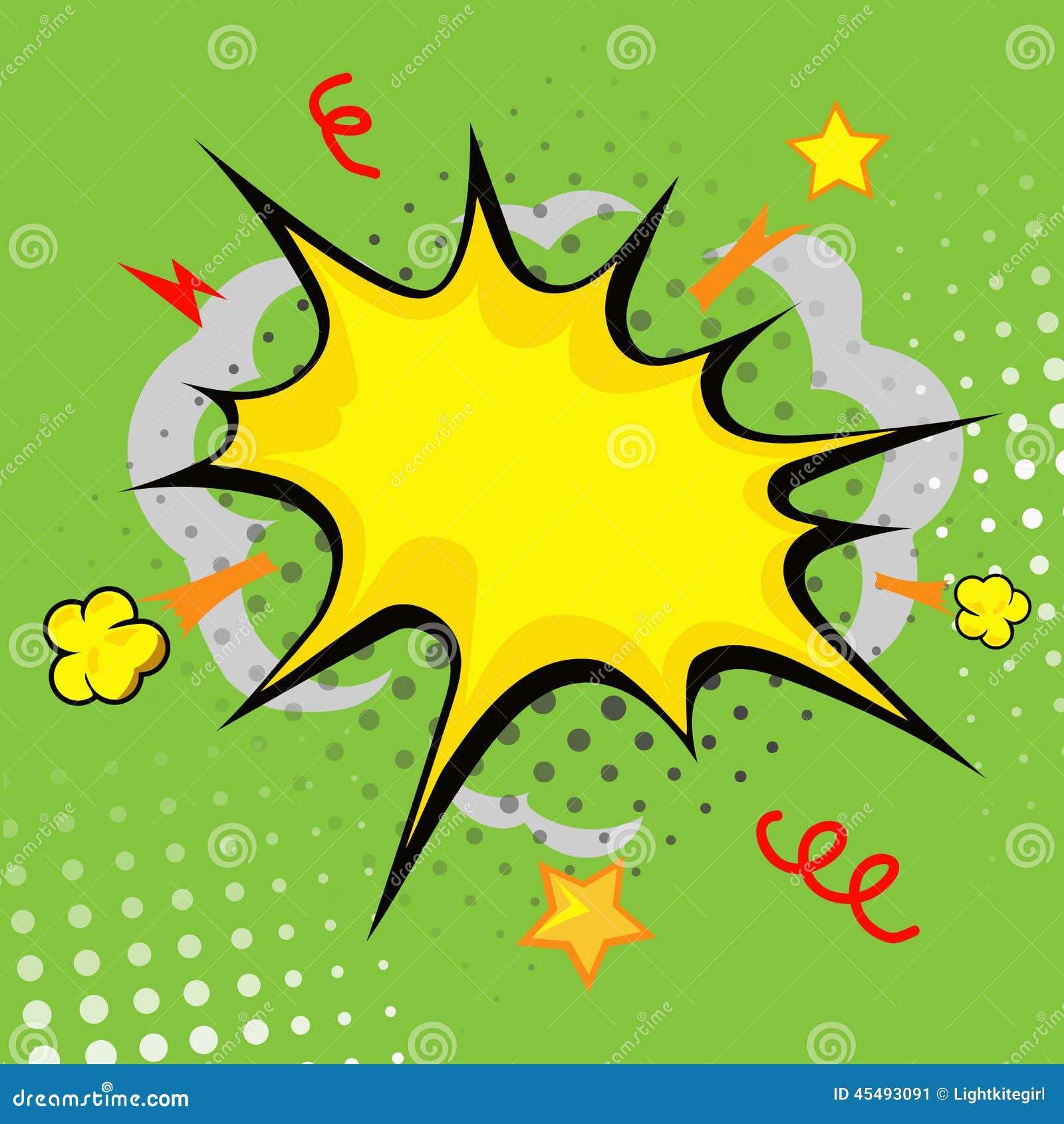 Cartoon Bang (cartoon - Boom, Comic Book Explosion Stock Vector ...