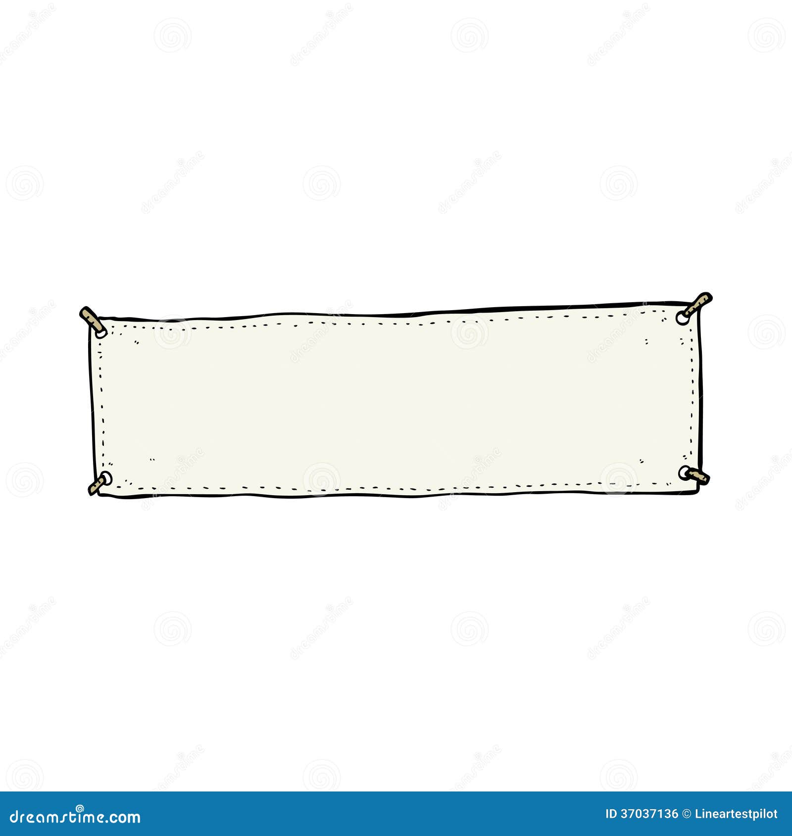 Cartoon banner stock vector. Illustration of cute, crazy - 37037136