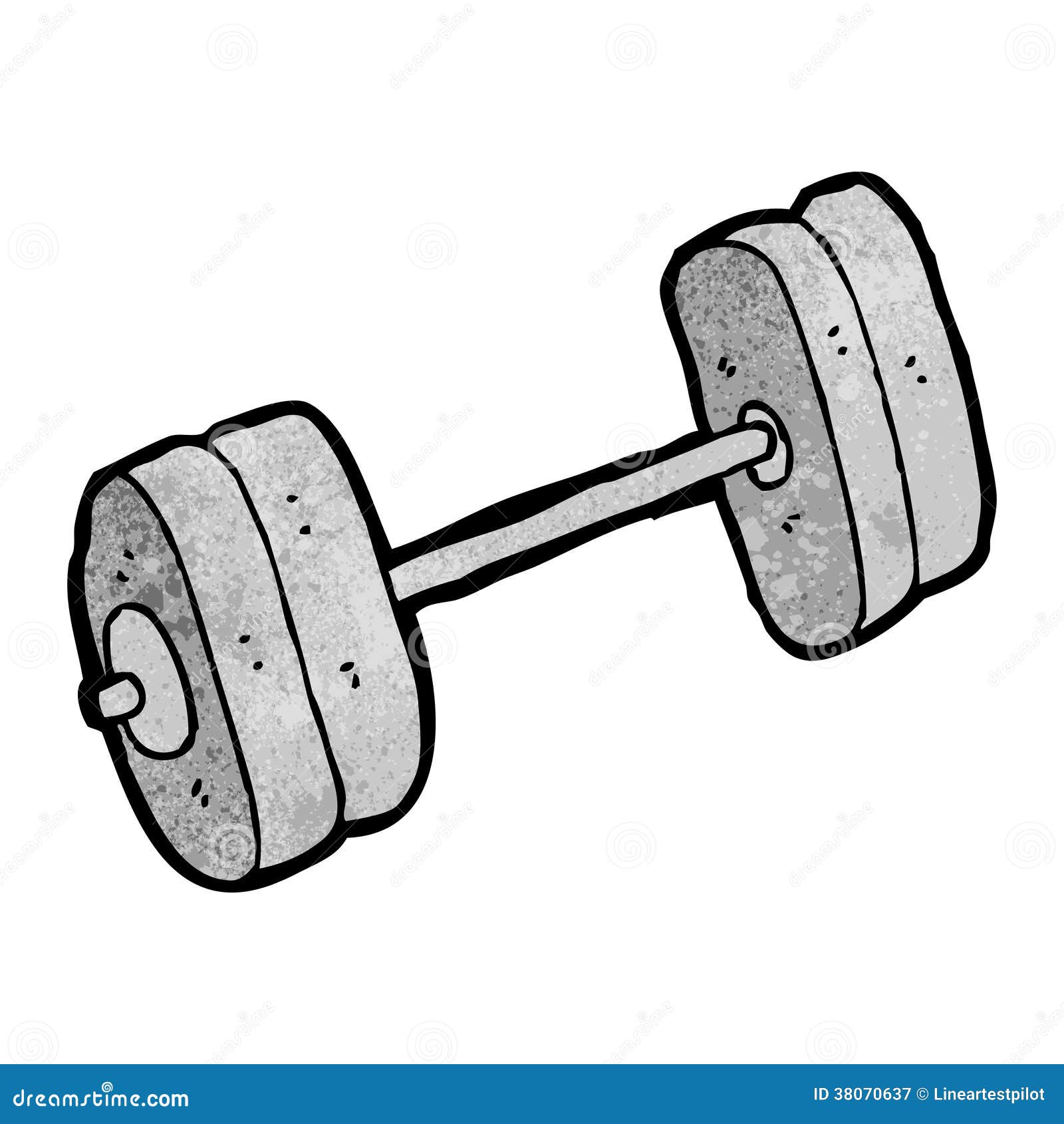 Cartoon Boy With Barbell In Cage Royalty-Free Stock Image ...