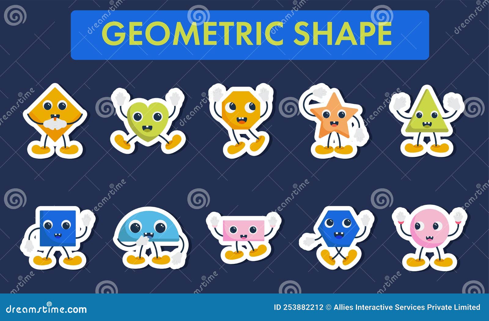 Cartoon Basic Geometric Shapes Characters | CartoonDealer.com #107451979 Cartoon Basic Geometric Shapes Characters | CartoonDealer.com #107451979