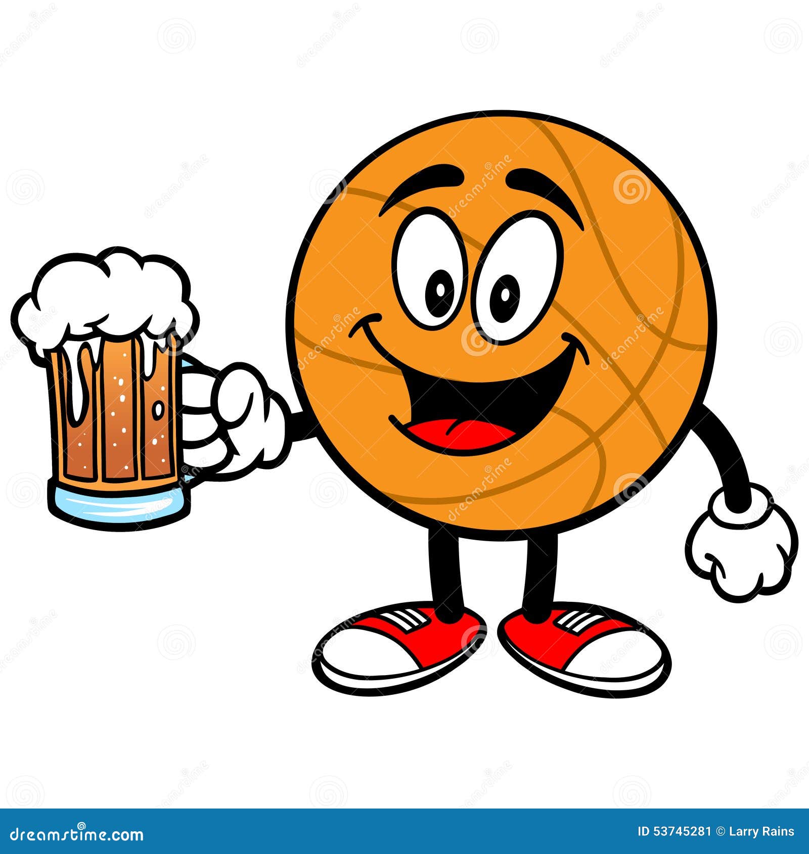 Cartoon Basketball Players Set Dribbling And Possesion Set Vector ...