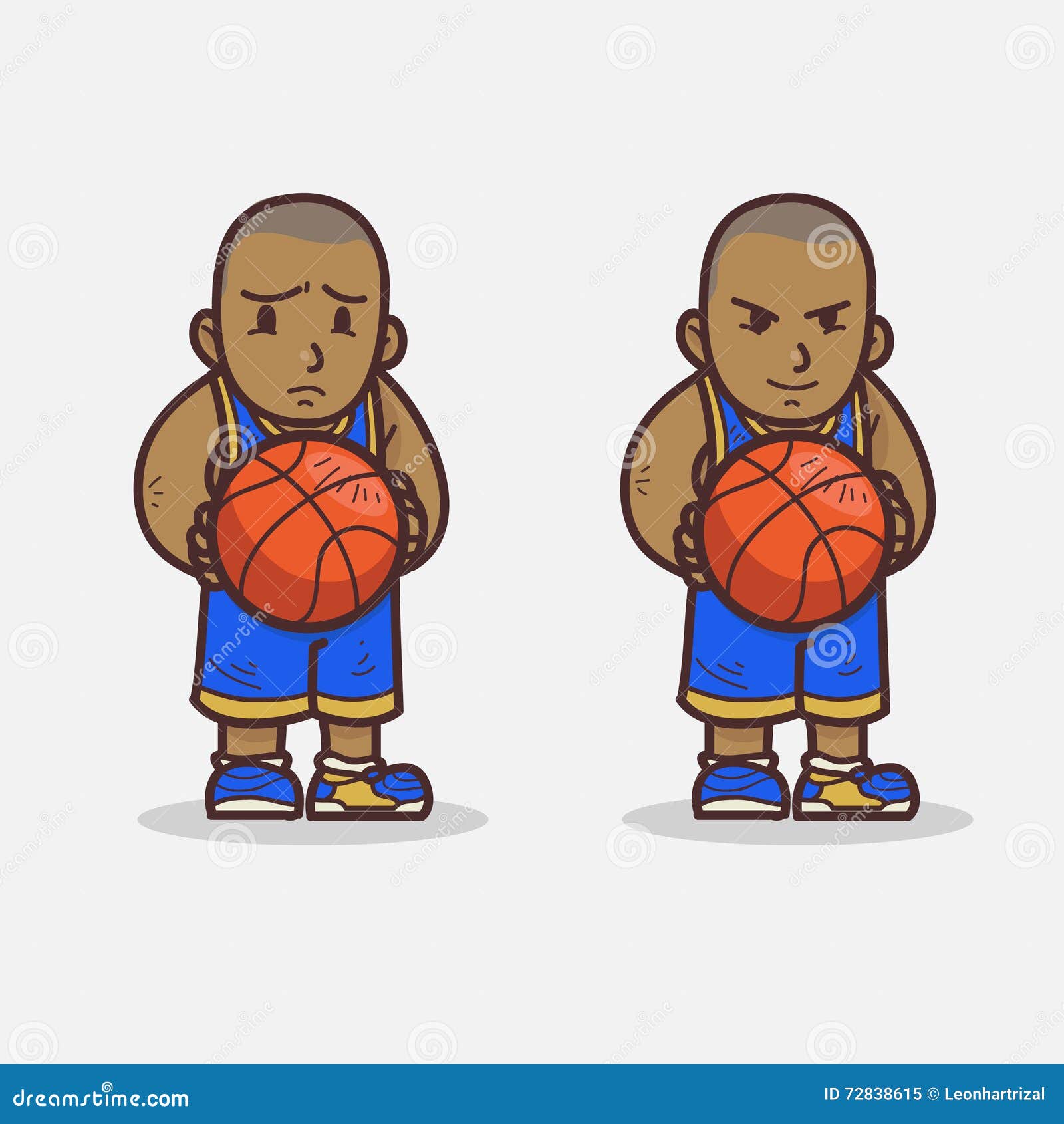 Cartoon basketball player stock vector. Illustration of sport - 72838615