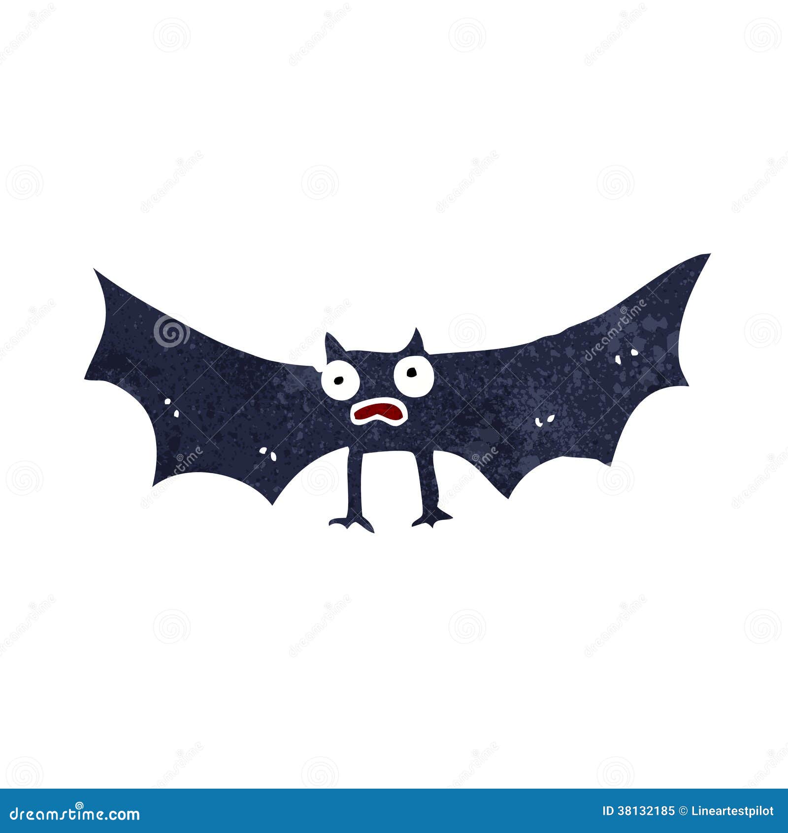 Cartoon bat stock illustration. Illustration of cartoon - 38132185