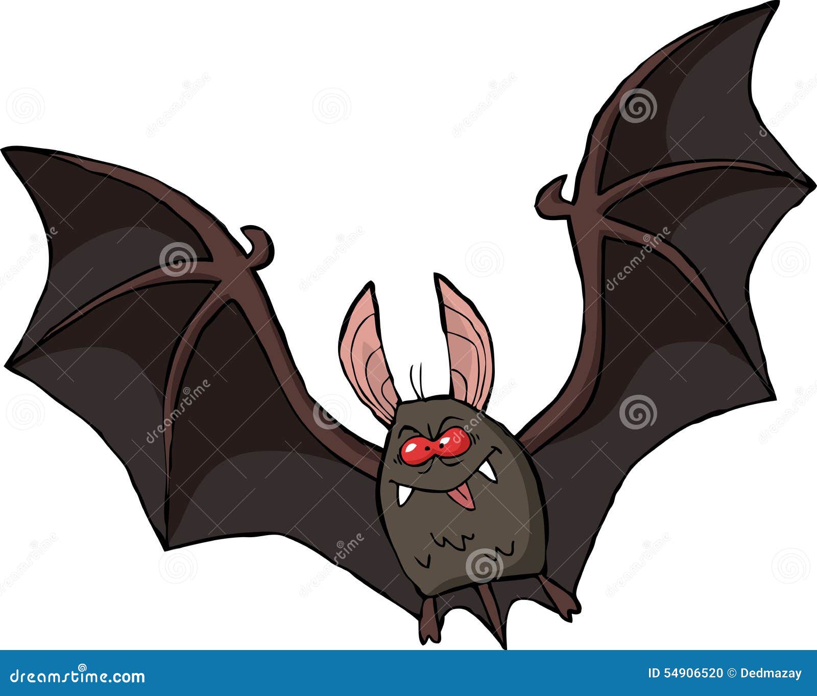 Cartoon Bat Stock Vector - Image: 54906520