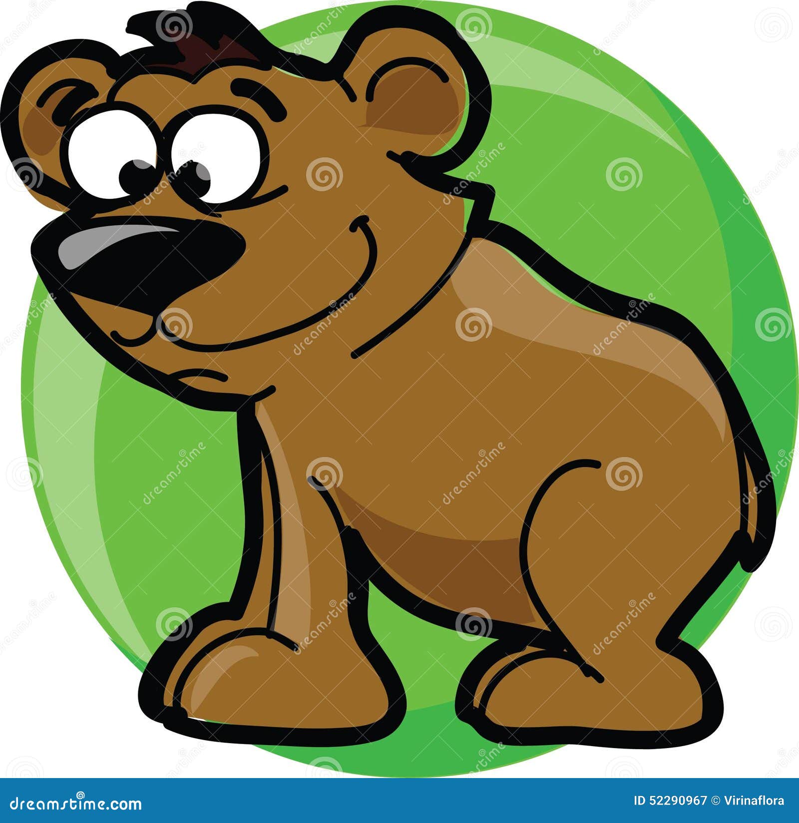 Cartoon bear,vector stock vector. Illustration of safari - 52290967