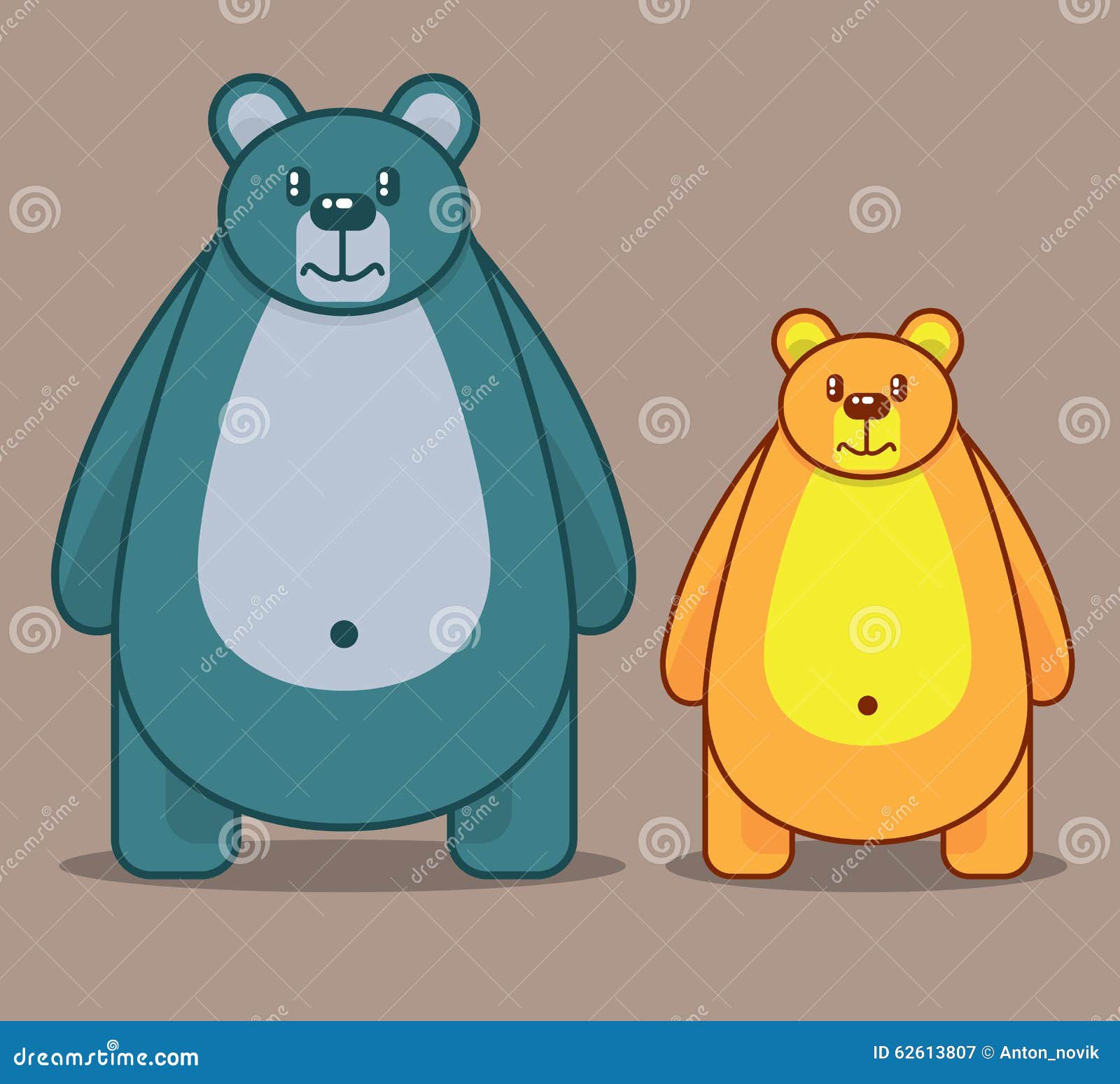 Cartoon bear vector stock vector. Illustration of isolated - 62613807