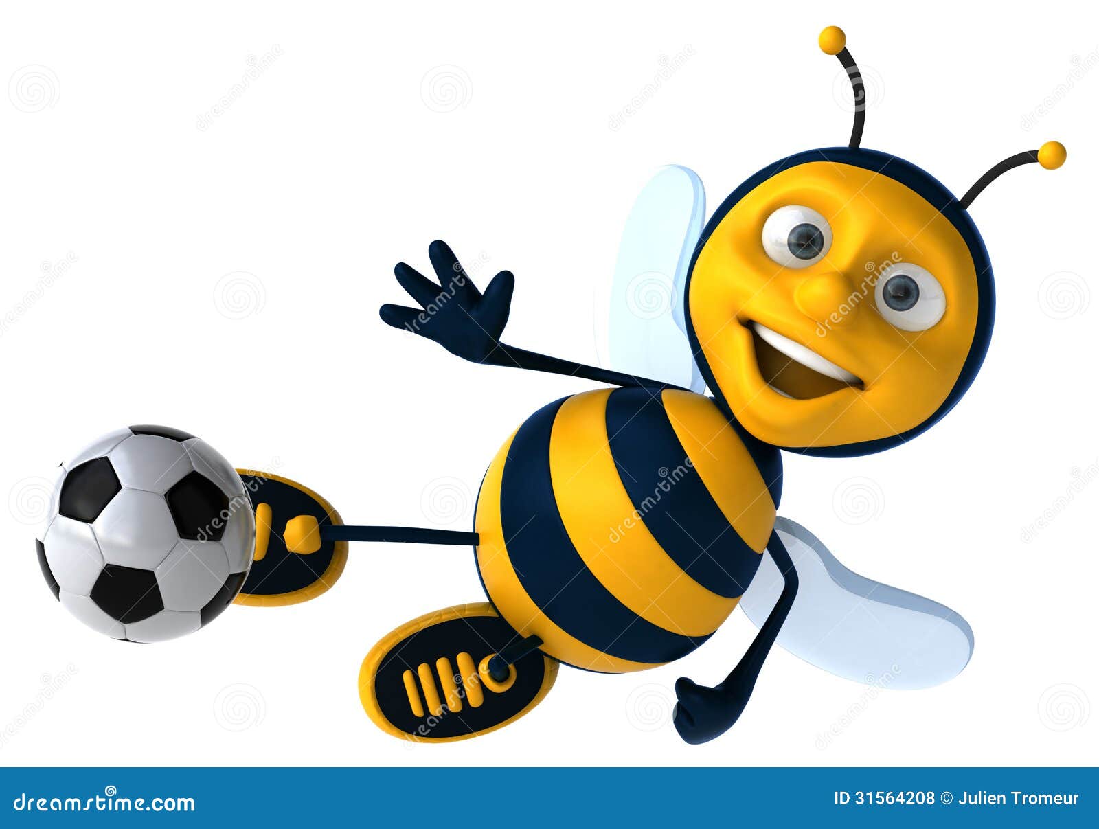 Cartoon bee stock illustration. Illustration of cartoon - 31564208