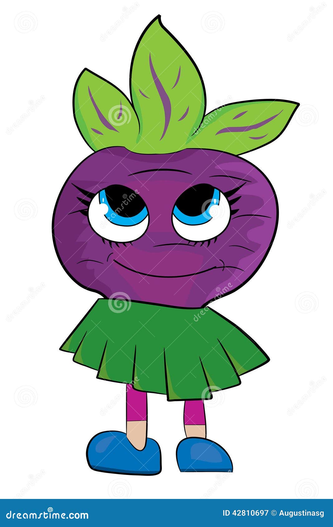 Cartoon Beet Character | CartoonDealer.com #114661995