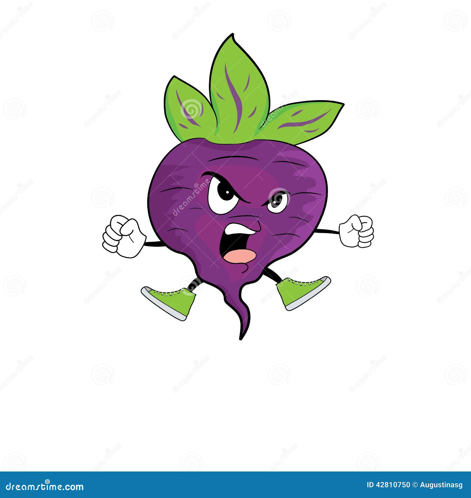 Cartoon Beet Character | CartoonDealer.com #114661995