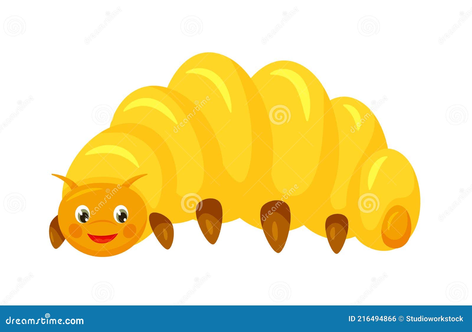 Beetle. Larva. Vector Drawing | CartoonDealer.com #157915100