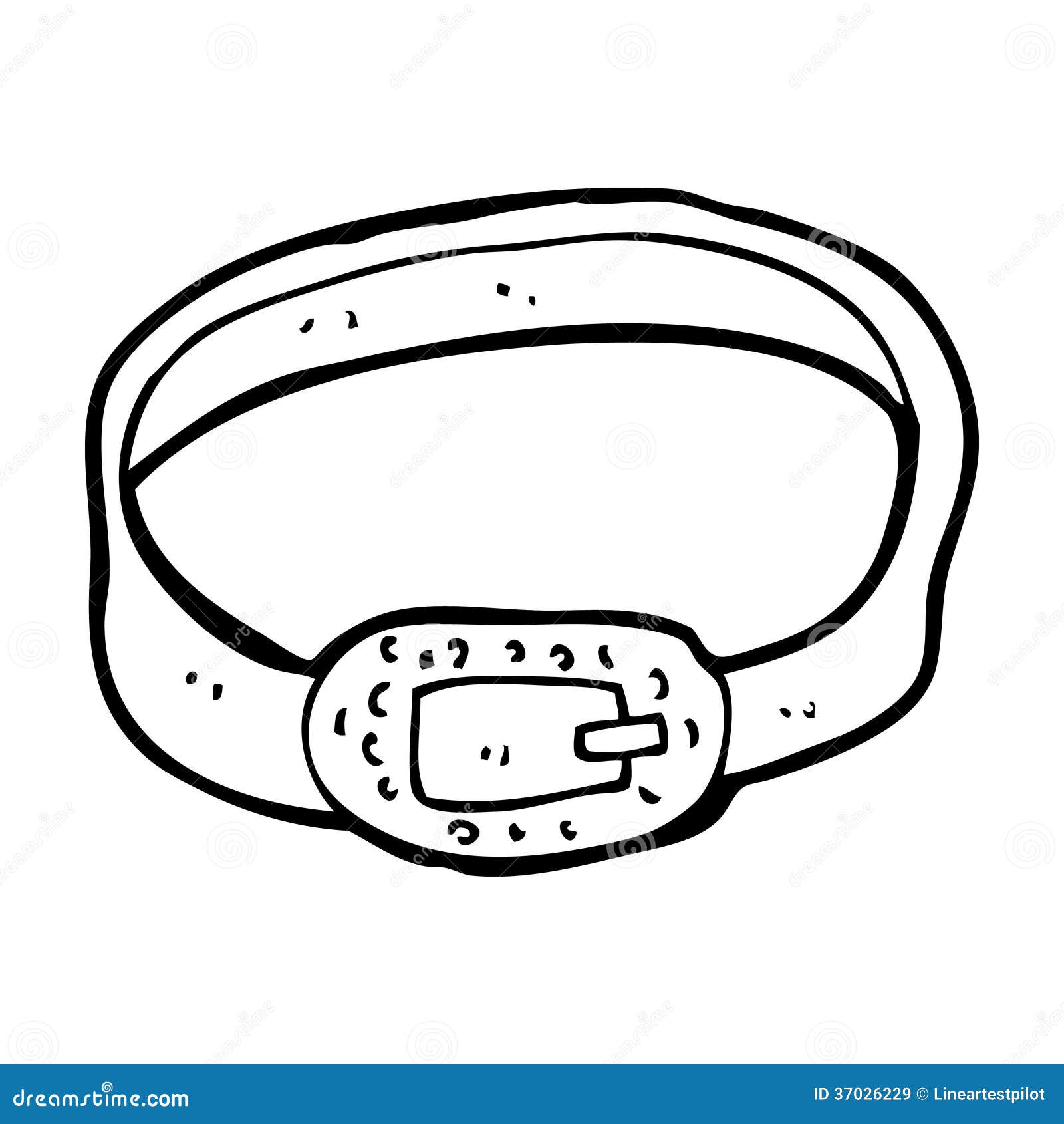 Cartoon belt stock illustration. Illustration of clip - 37026229