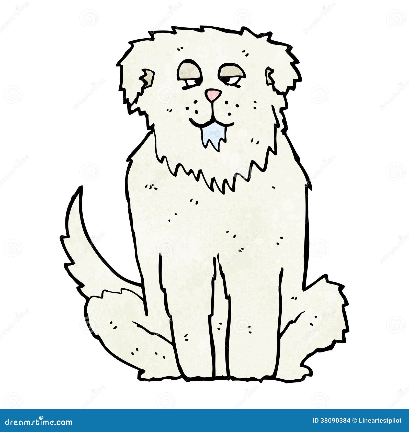 Cartoon big dog stock vector. Illustration of artwork - 38090384