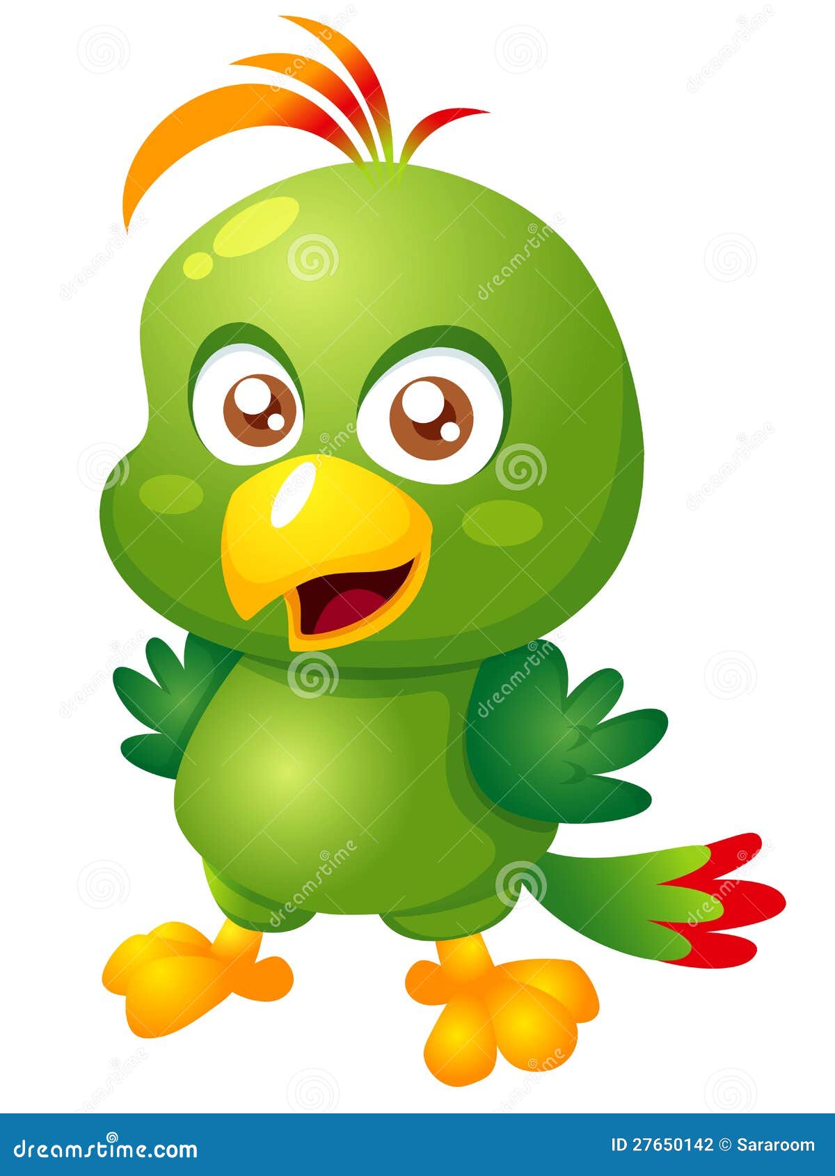 Cartoon Bird Toucan Dancing | CartoonDealer.com #117421829