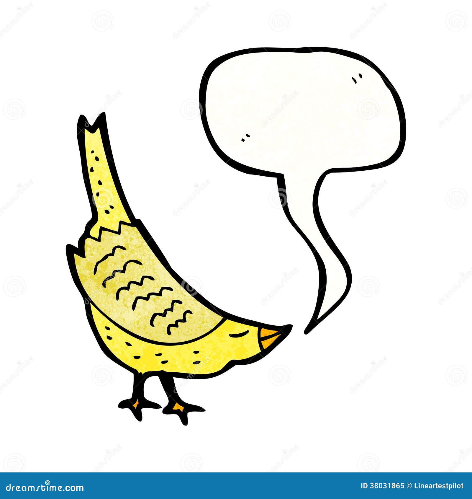 Cartoon bird stock vector. Illustration of talking, clip - 38031865