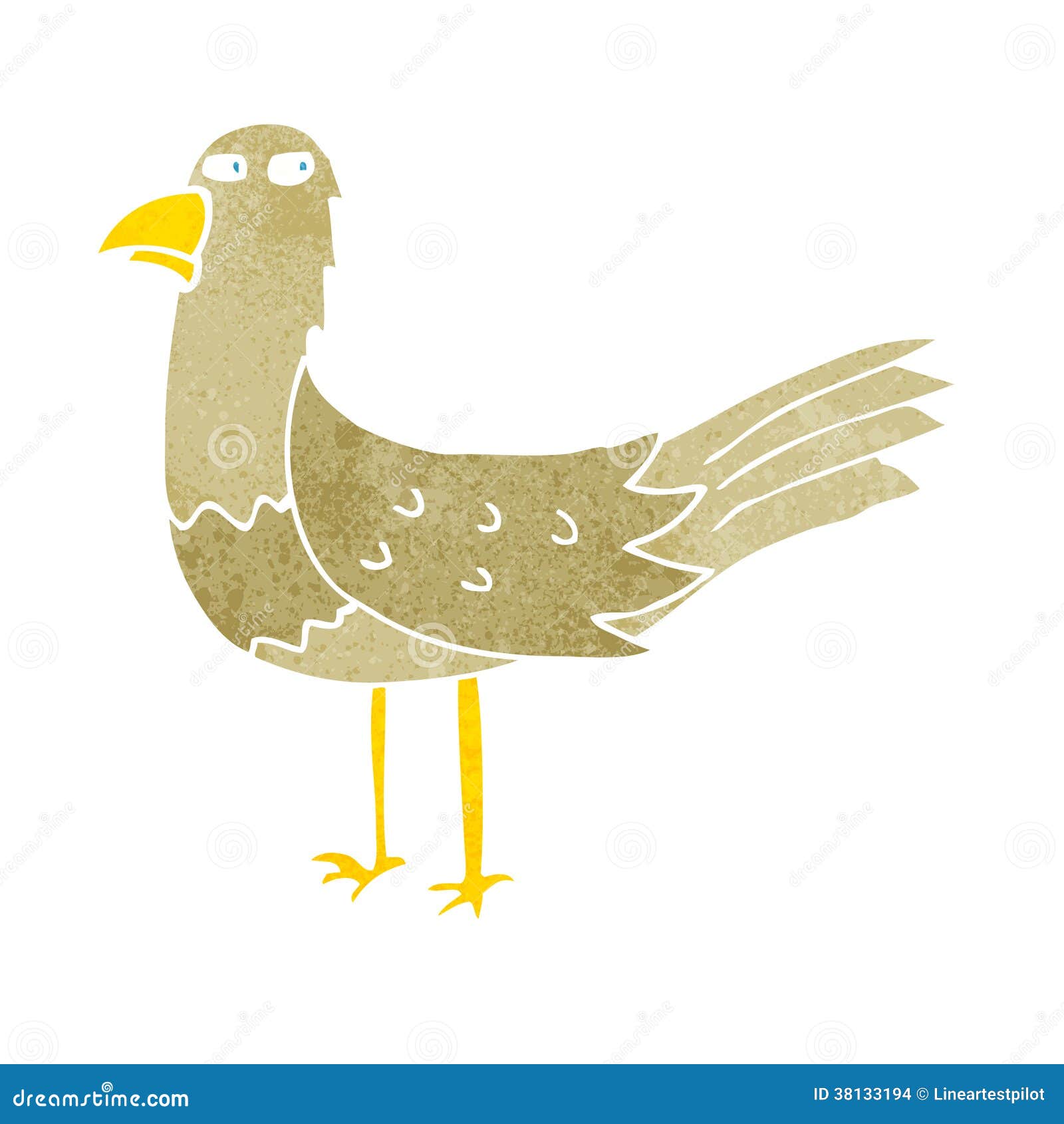 Cartoon bird stock illustration. Illustration of animals - 38133194