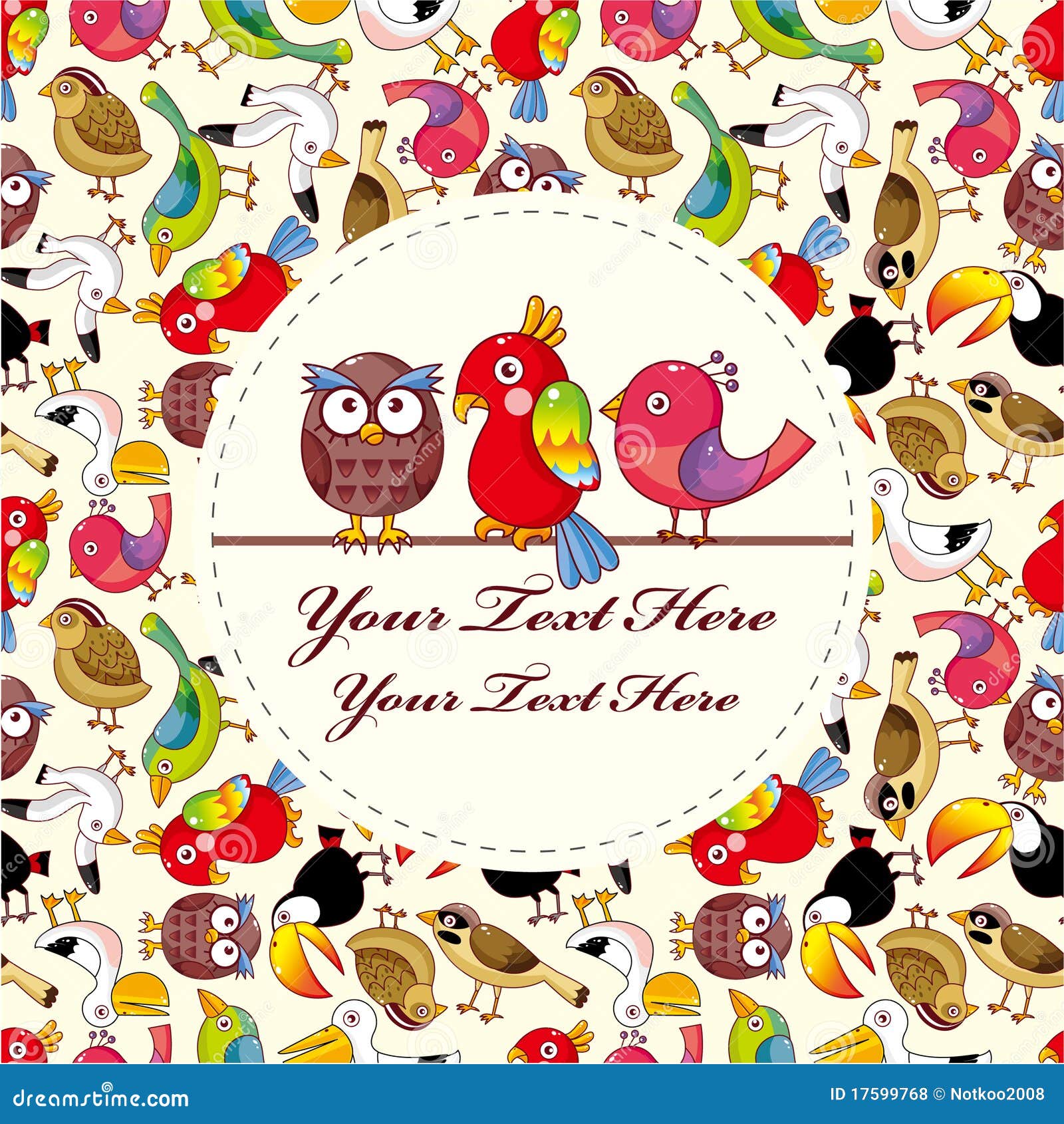 Cartoon Bird. Yurok. Vector Illustration On A White Background ...