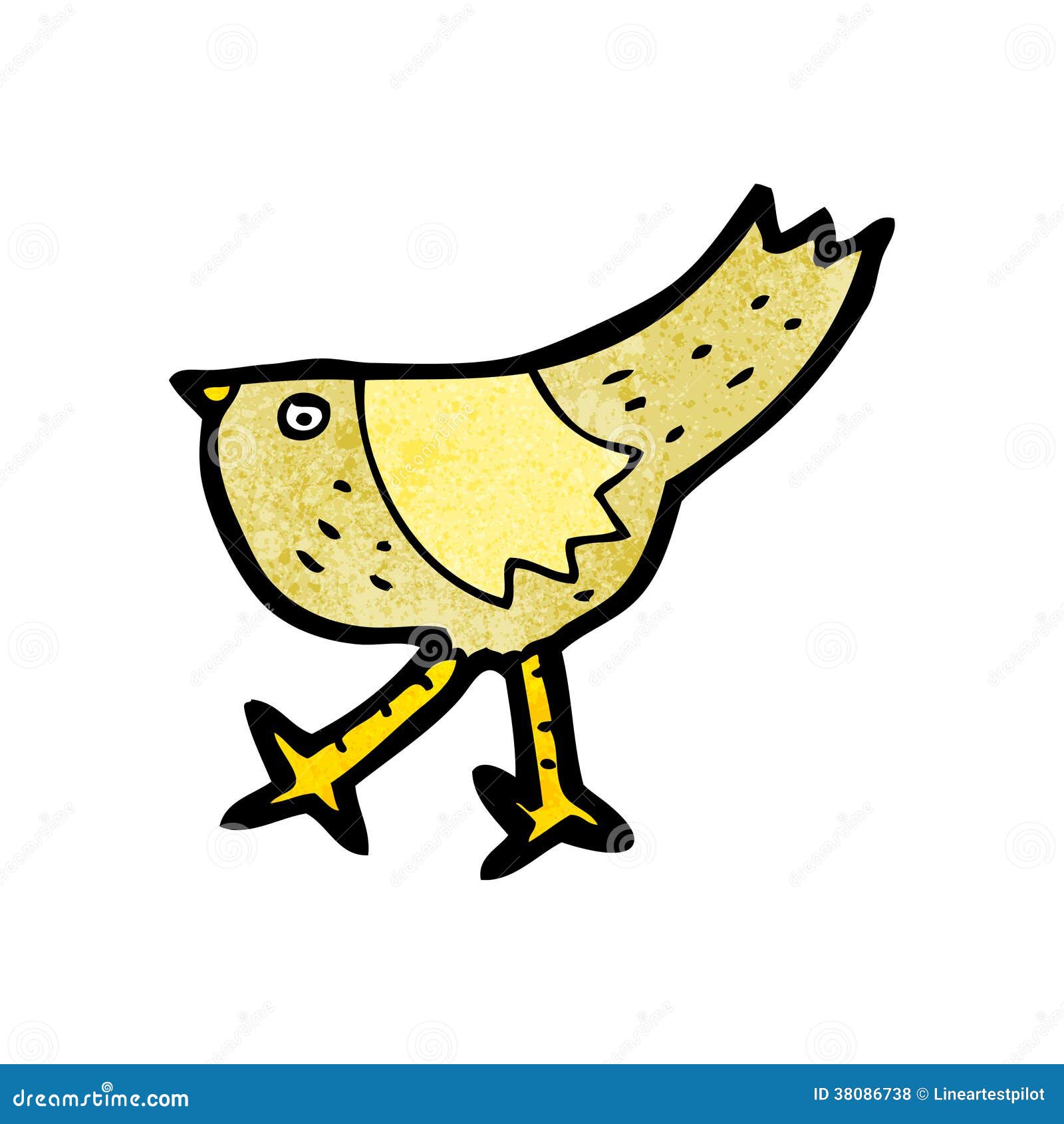 Cartoon bird stock vector. Illustration of traditional - 38086738
