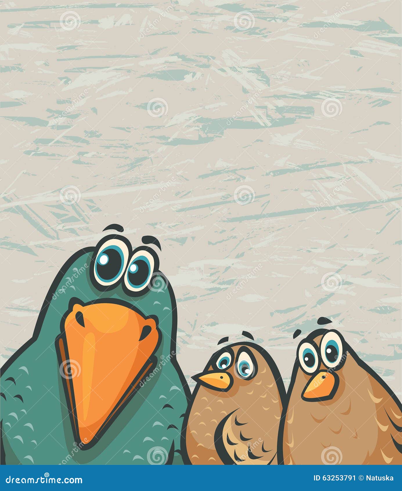 Funny Crow Cartoon Expressions Set Vector Illustration | CartoonDealer ...