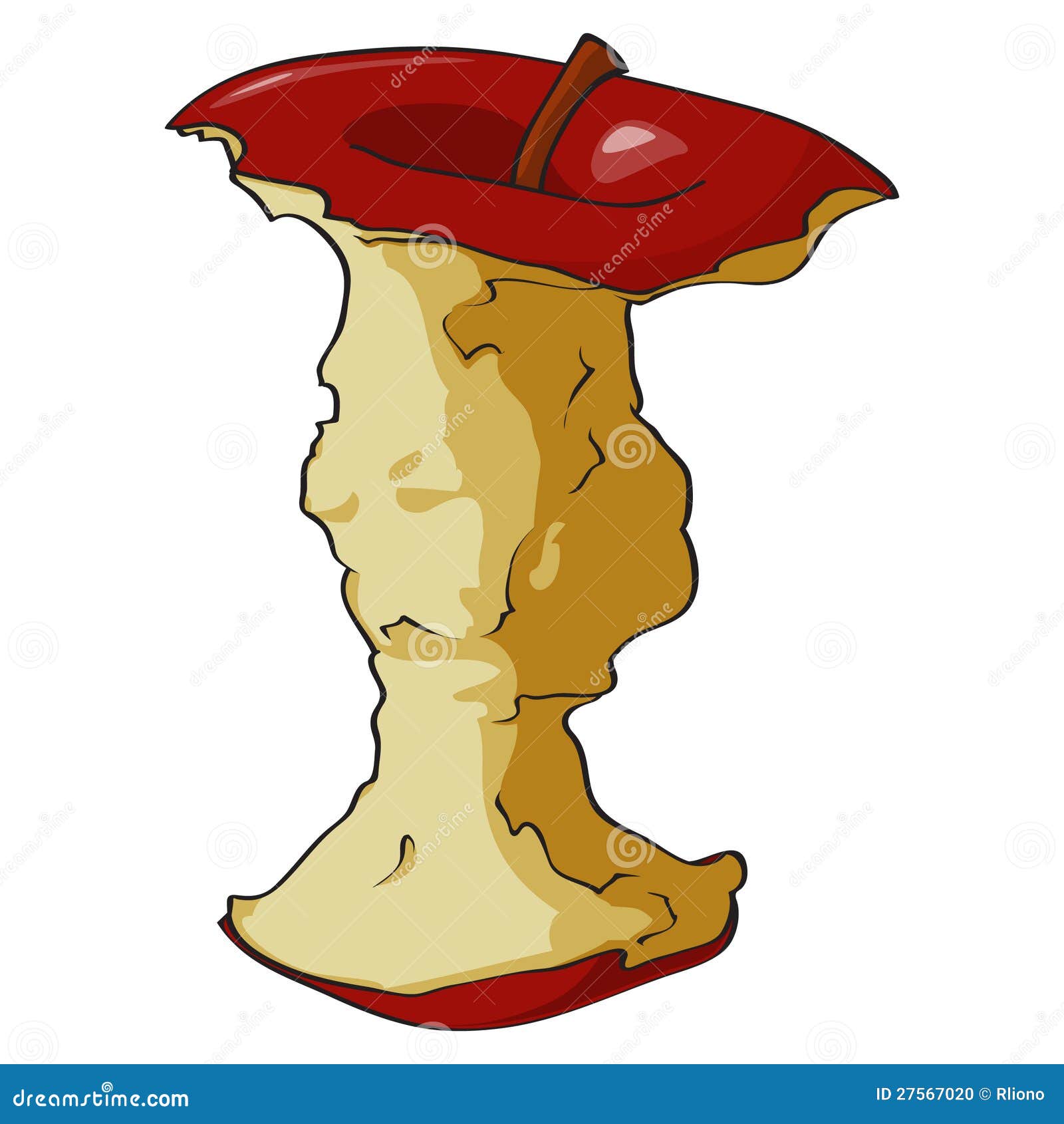 Cartoon bit illustration. stock vector. Illustration of garden - 27567020