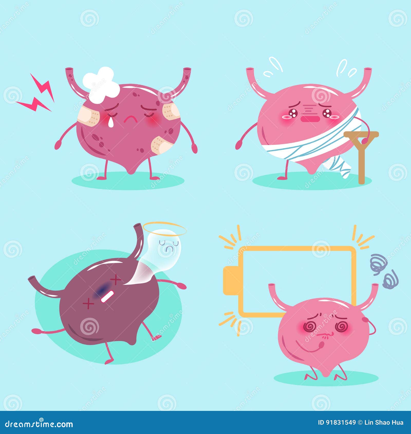 Cartoon Bladder | CartoonDealer.com #93328975