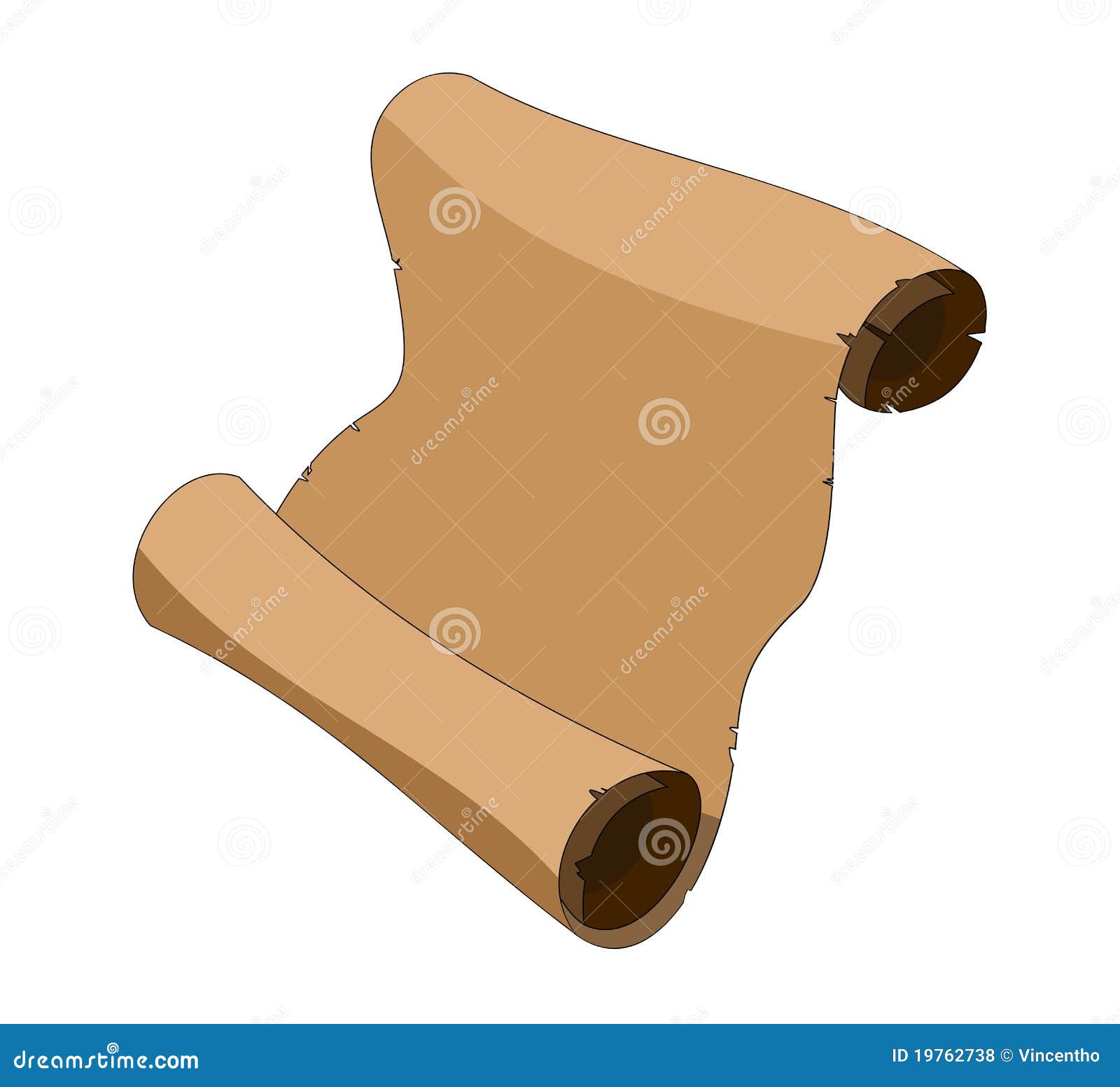 Blank Parchment Paper Manuscript Scroll Background Texture. Royalty ...