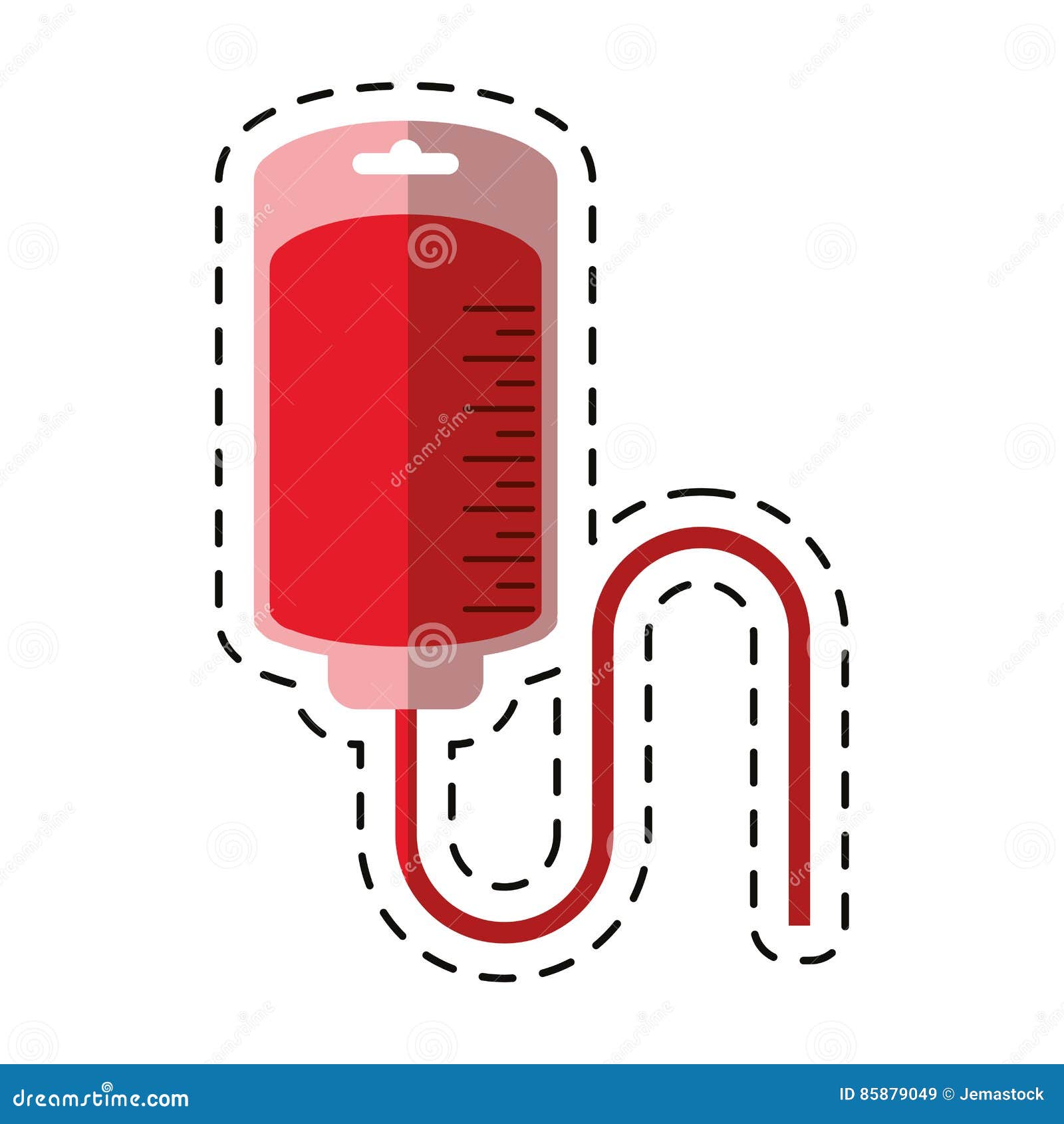 Cartoon Blood Test Tube Sample With Rack | CartoonDealer.com #86281709