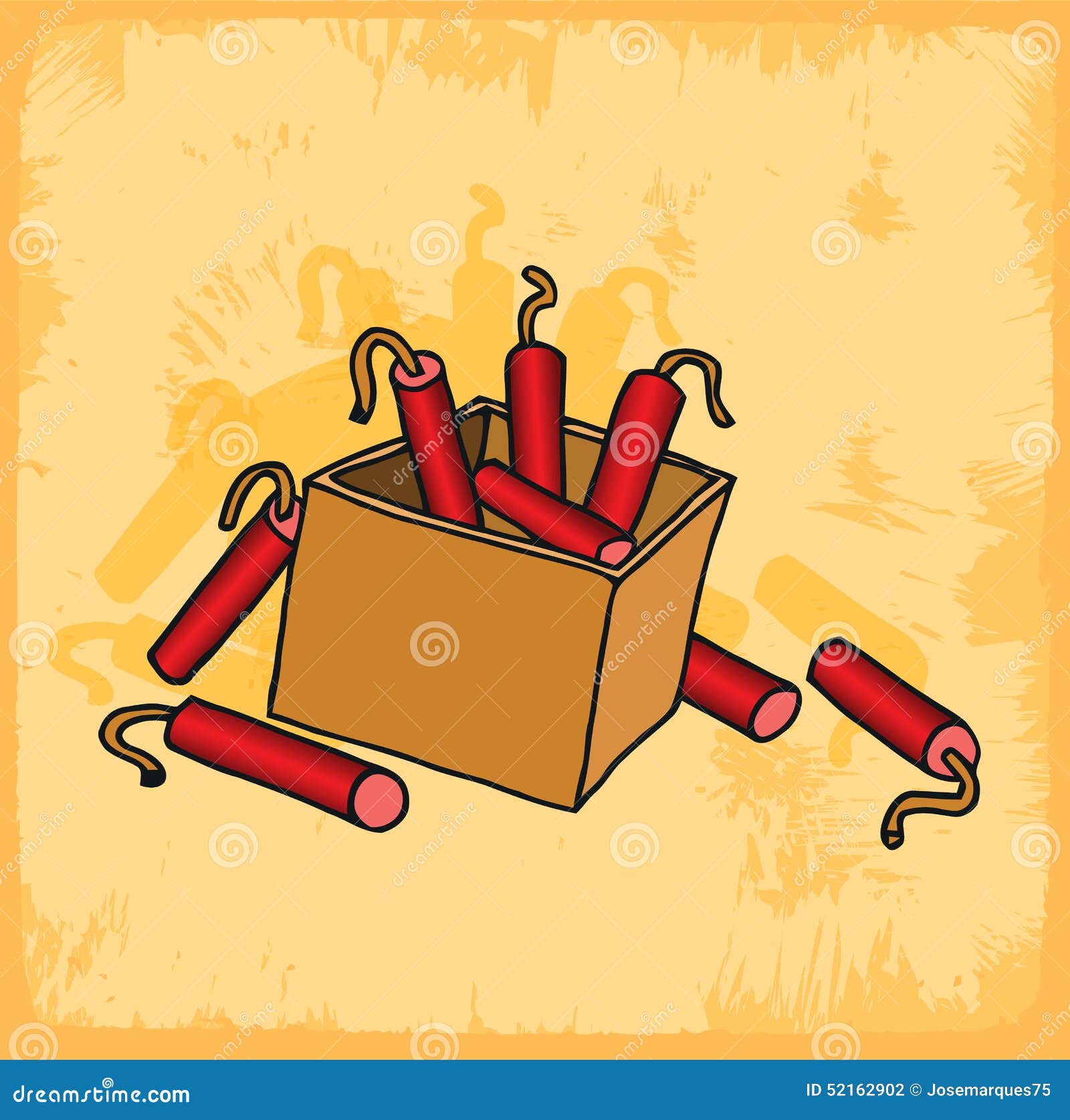 Cartoon Bomb Illustration , Vector Icon. Stock Vector - Illustration of ...