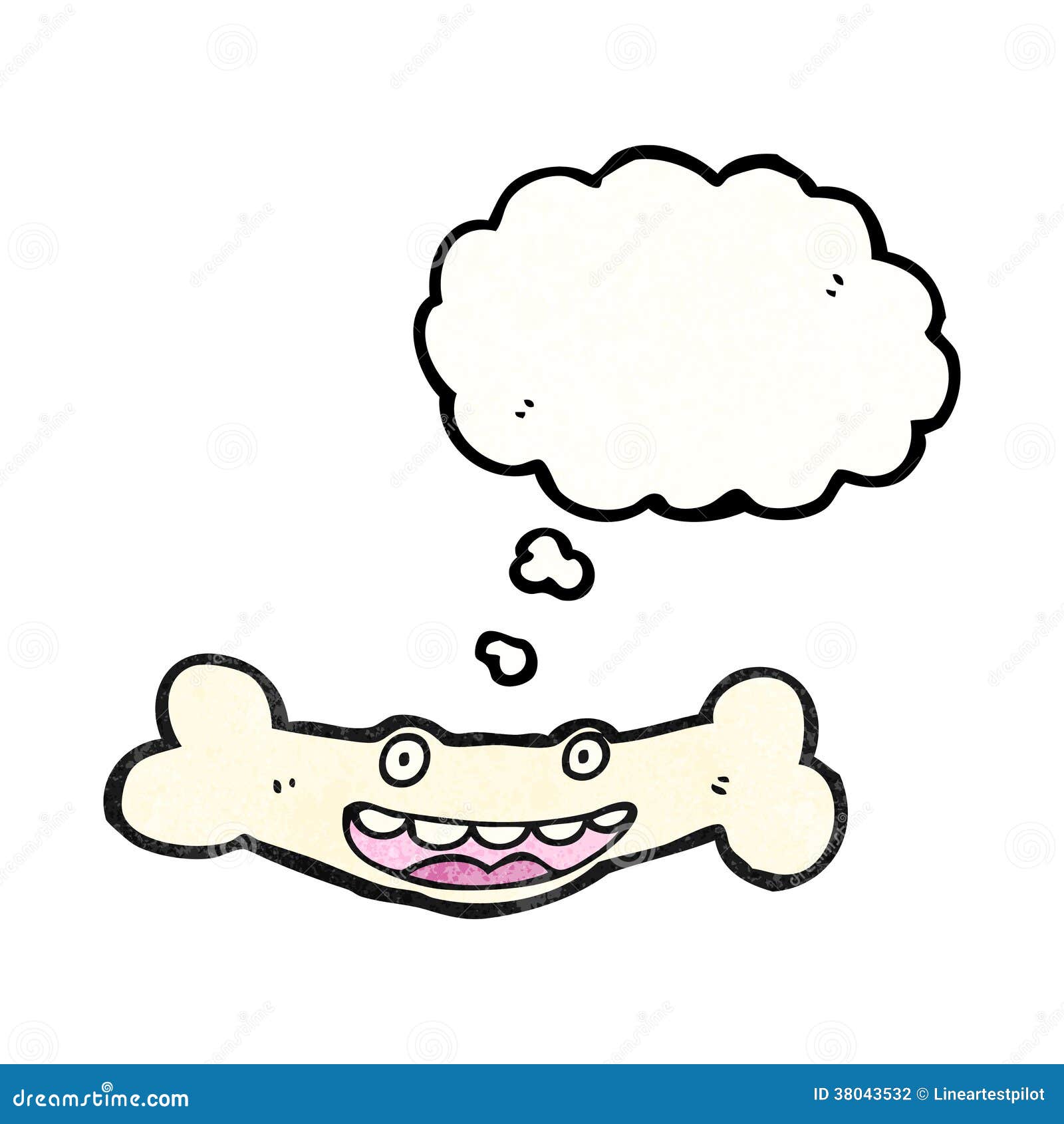 Cartoon Bone Vector Illustration | CartoonDealer.com #38043532