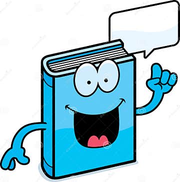 Cartoon Book Talking stock vector. Illustration of book - 47816019