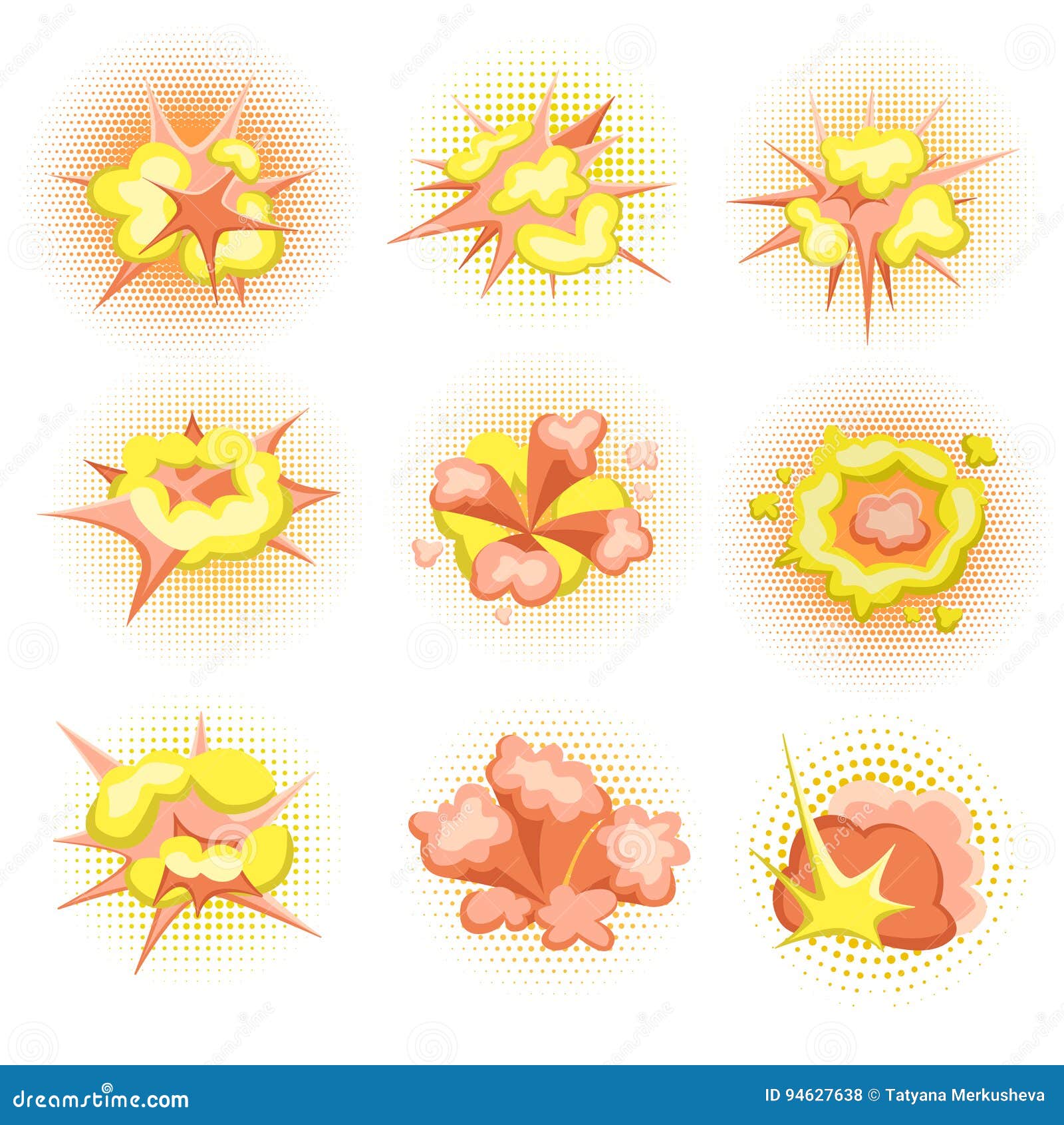 Bomb In Pop Art Style And Comic Speech Bubble With Text - BOOM. Cartoon ...