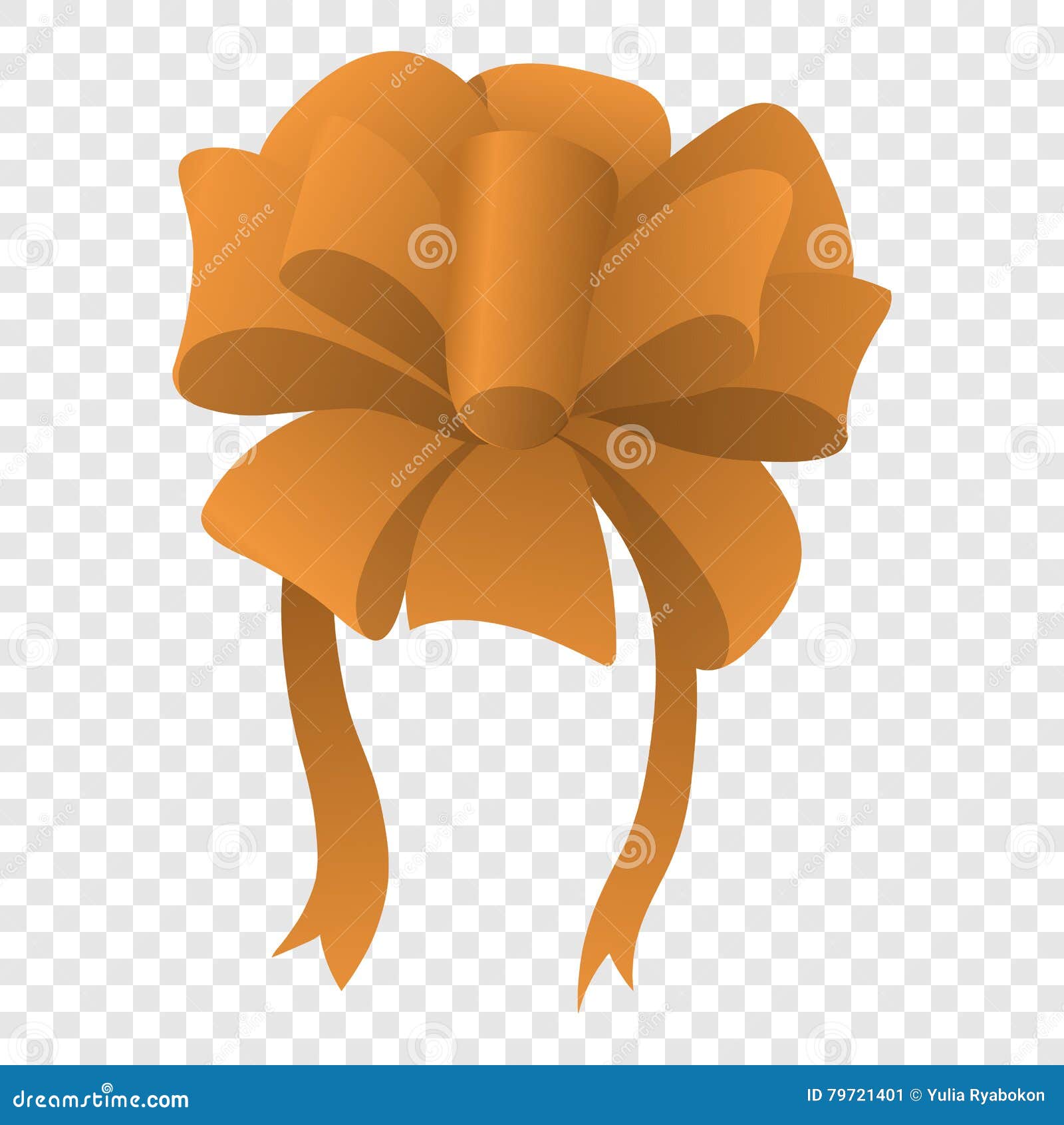 Cartoon bow icon stock vector. Illustration of fancy - 79721401