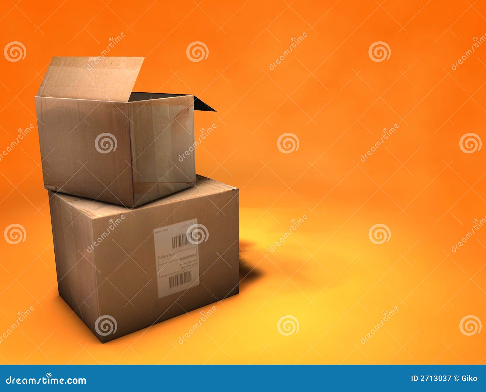 Cartoon Boxes Royalty-Free Stock Photography | CartoonDealer.com #2713037