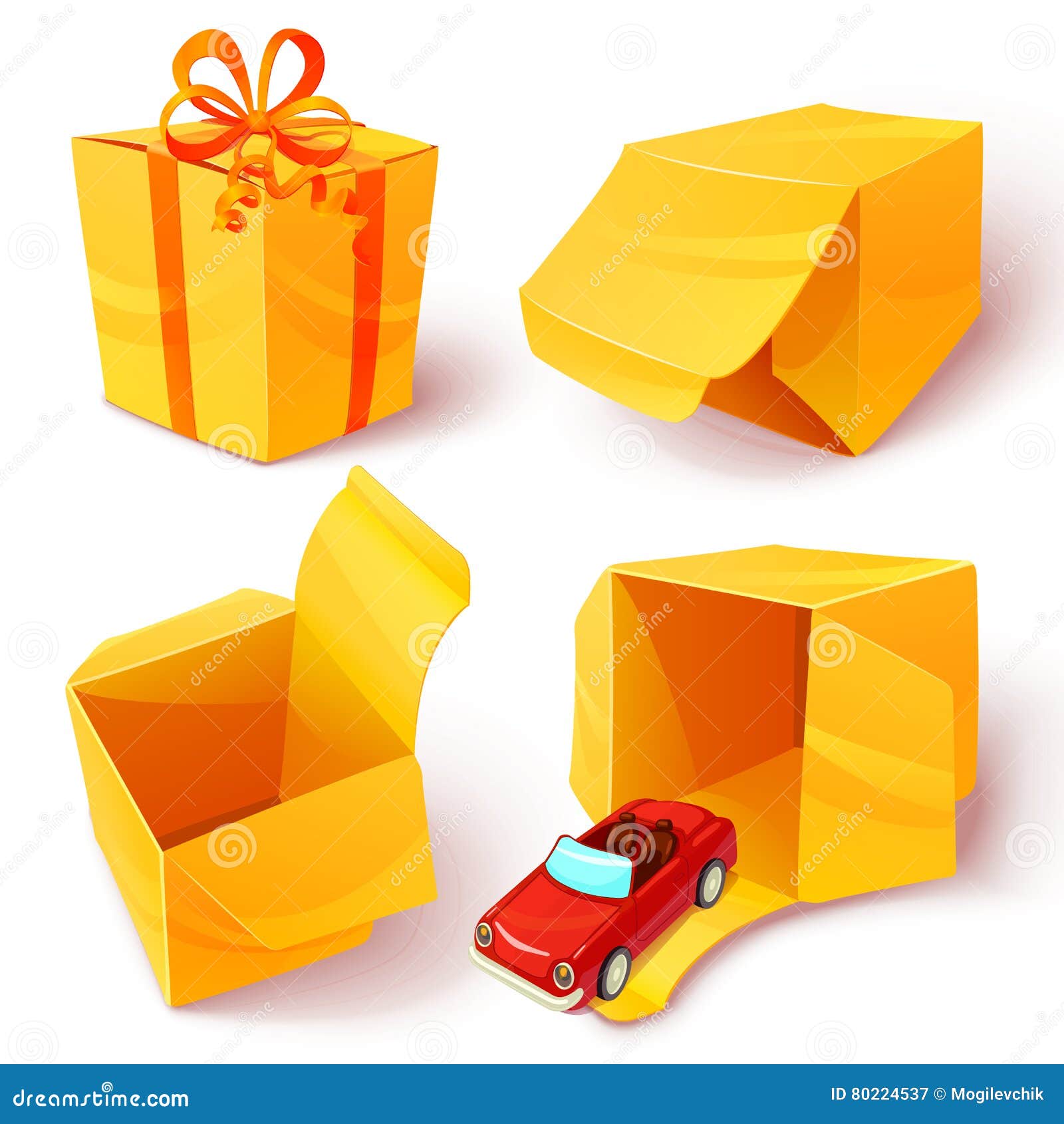 Cartoon Boxes Royalty-Free Stock Photography | CartoonDealer.com #2713037