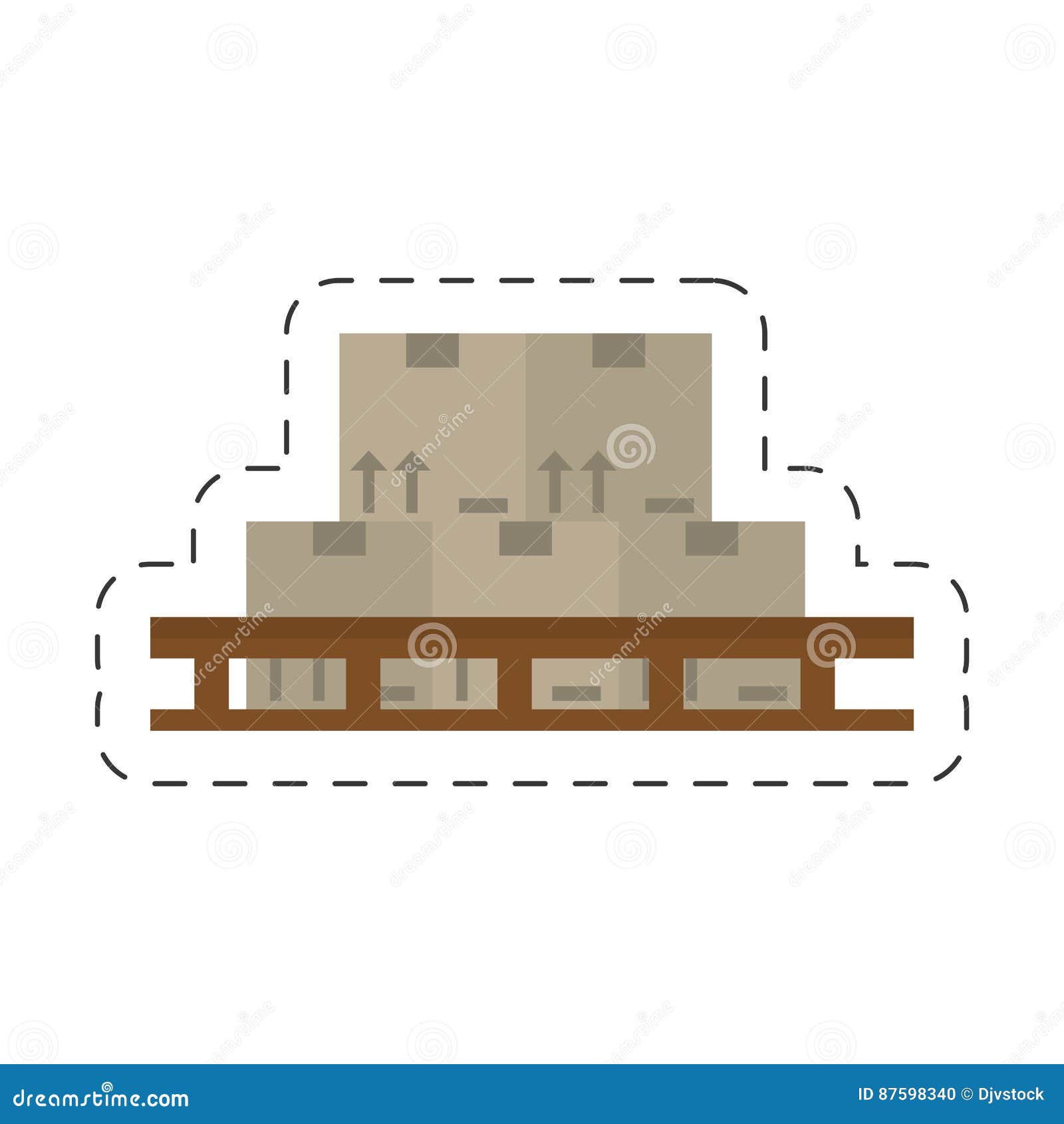 Cartoon Boxes Royalty-Free Stock Photography | CartoonDealer.com #2713037