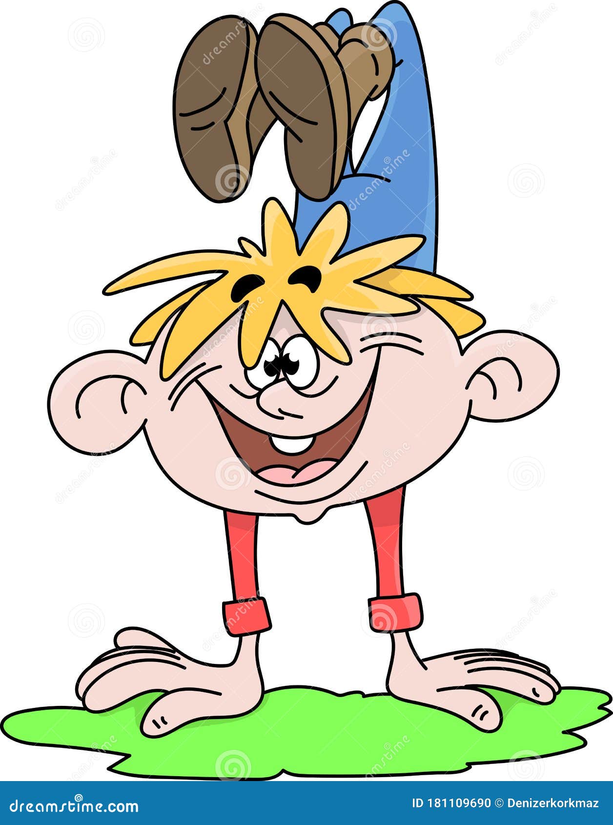 Handstand Clip Art Vector Images Illustrations Istock