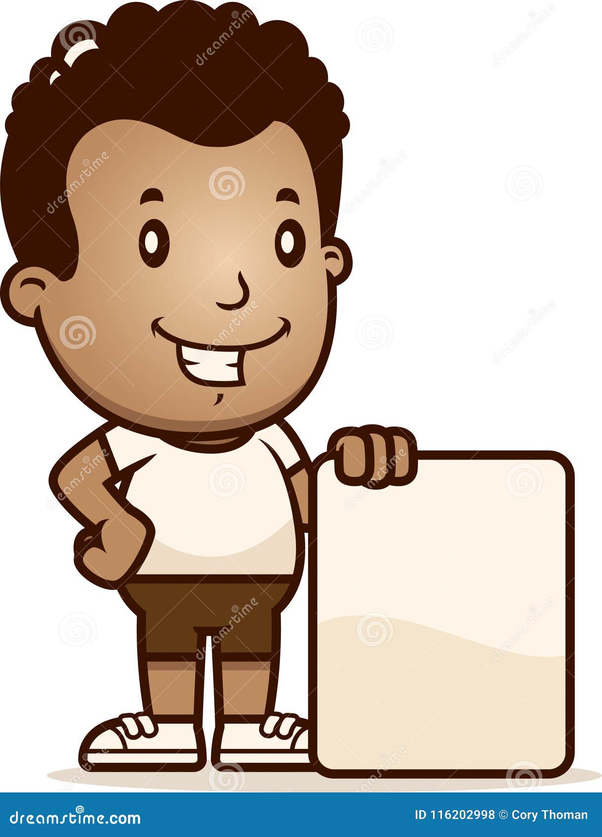 Cartoon Boy Sign stock vector. Illustration of cartoon - 116202998