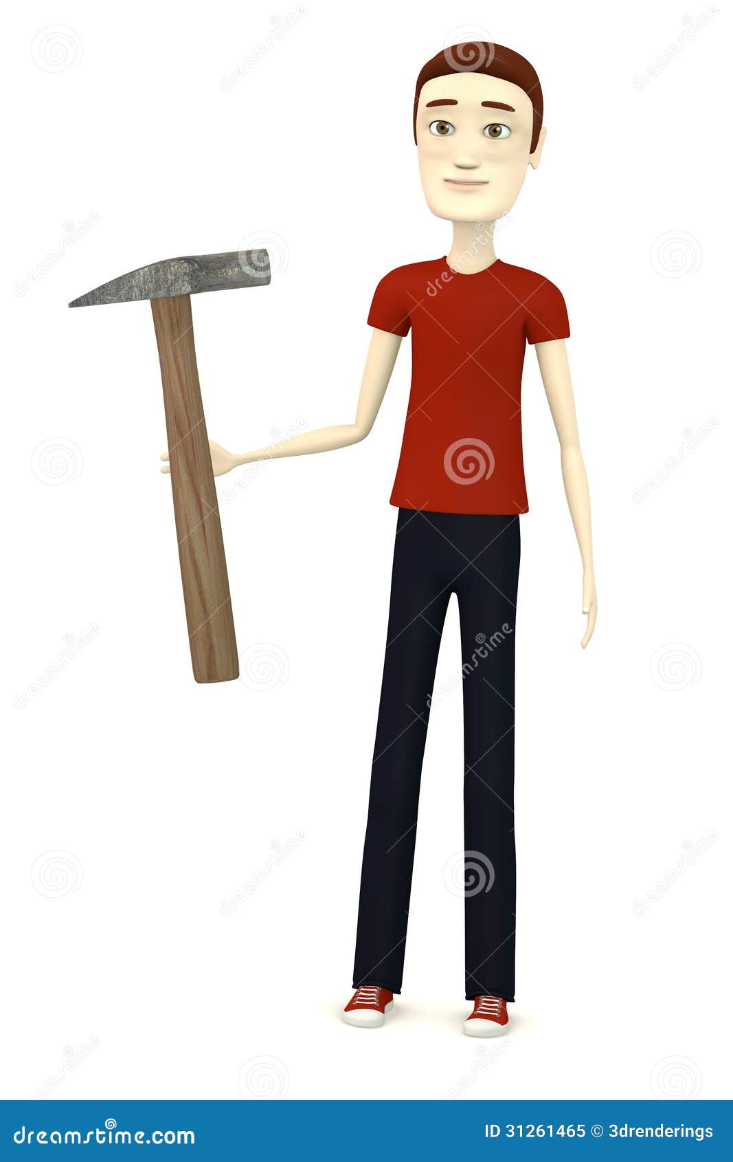 Cartoon Smithy With Fireplace And Instruments Stock Illustration ...