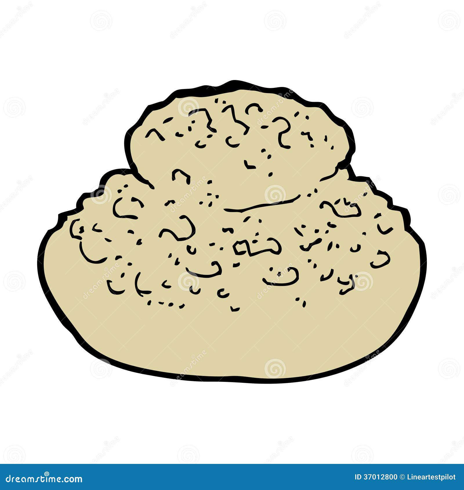 Cartoon bread stock vector. Illustration of design, food - 37012800