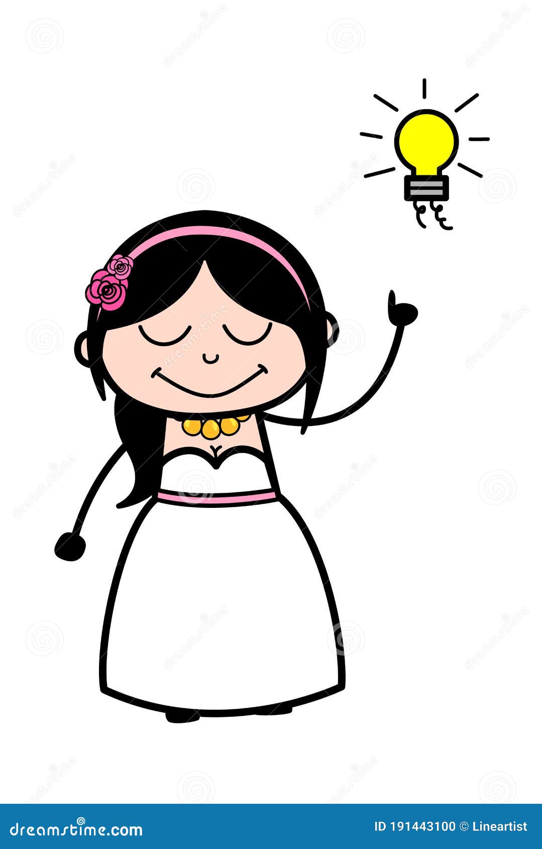 Shocked Bride Cartoon Stock Photography | CartoonDealer.com #191443196