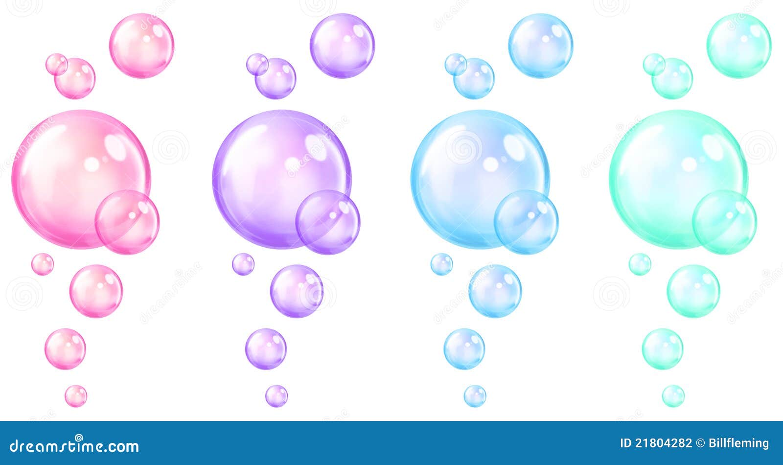 Cartoon Bubbles stock illustration. Illustration of purple - 21804282