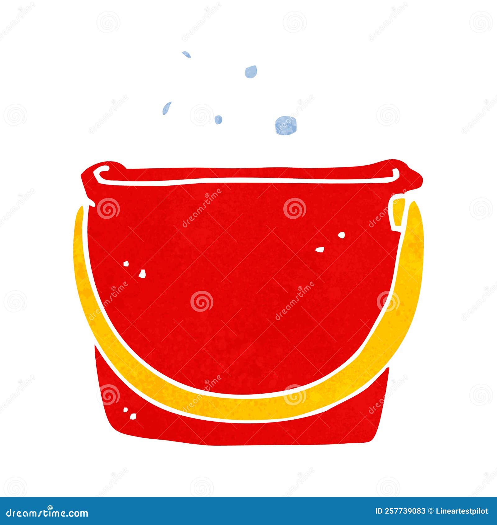 Cartoon Bucket Picture. Image: 257739083