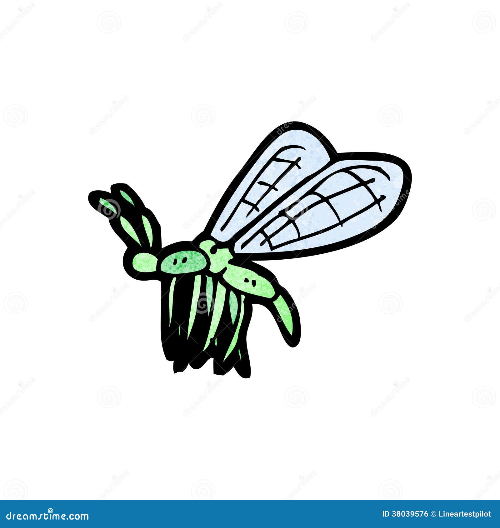 Cartoon bug stock vector. Illustration of quirky, textured - 38039576