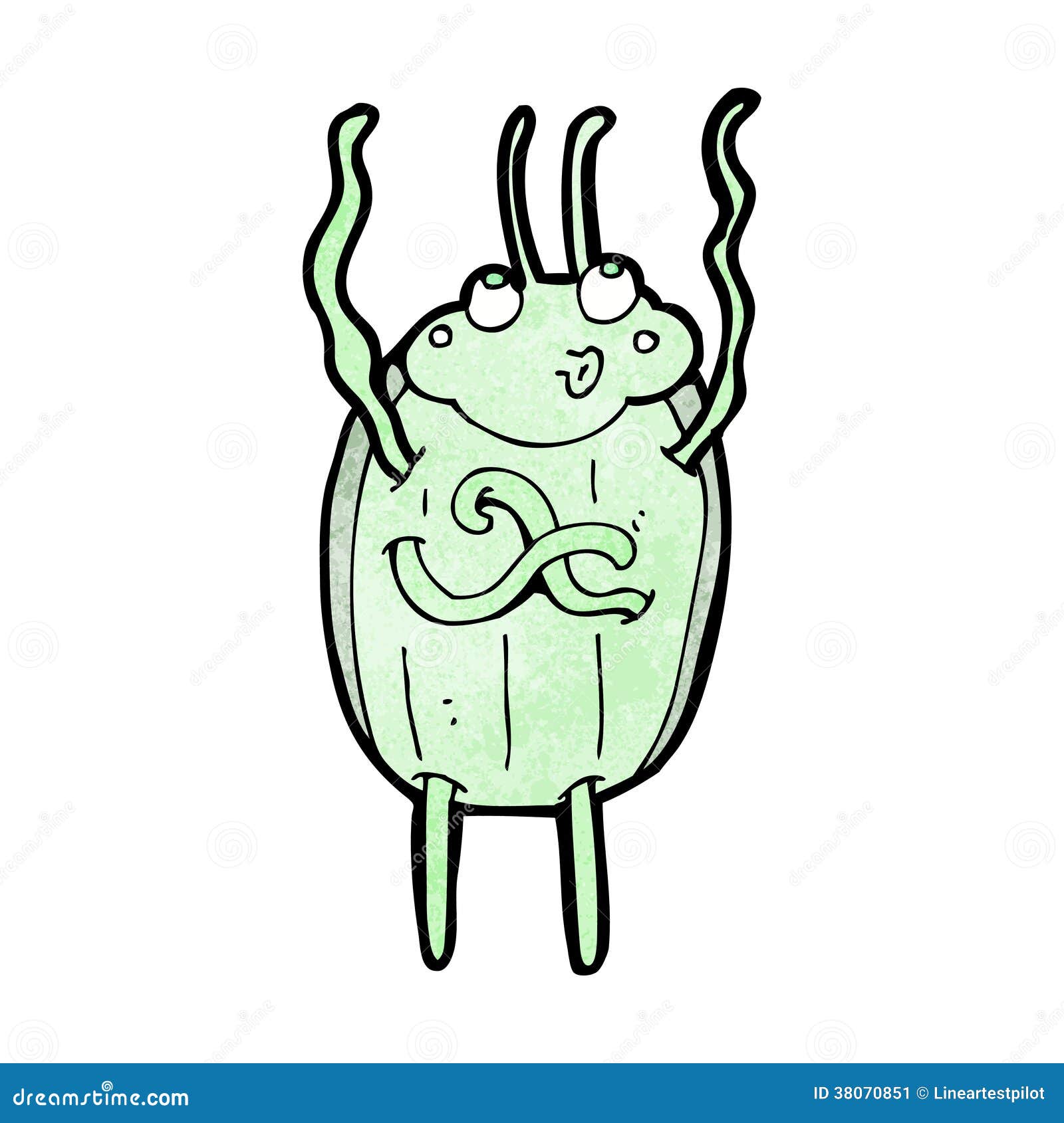 Cartoon bug stock illustration. Illustration of animals - 38070851