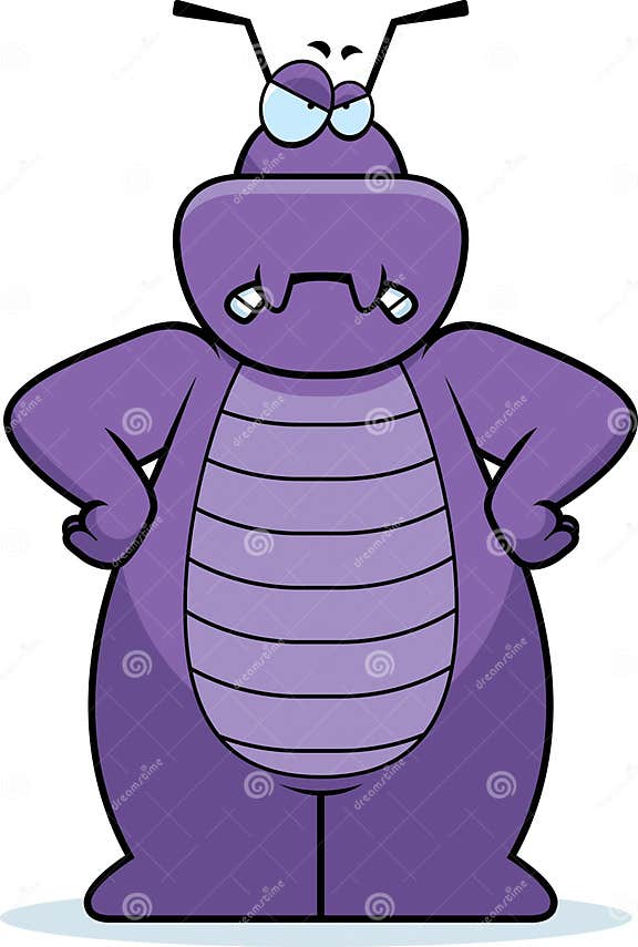 Cartoon Bug Angry stock vector. Illustration of animal - 47087907