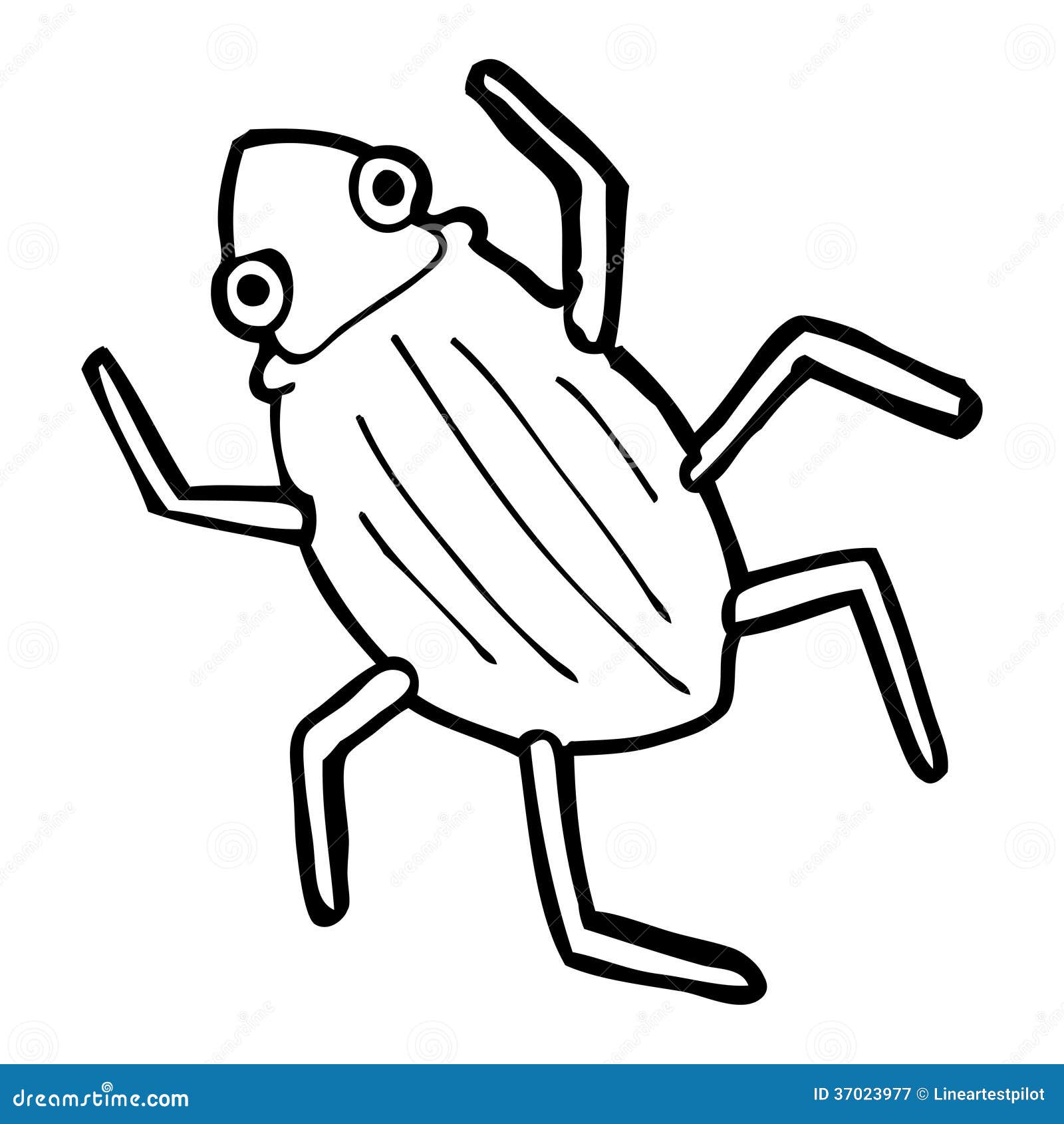 Cartoon bug stock illustration. Illustration of beetle - 37023977
