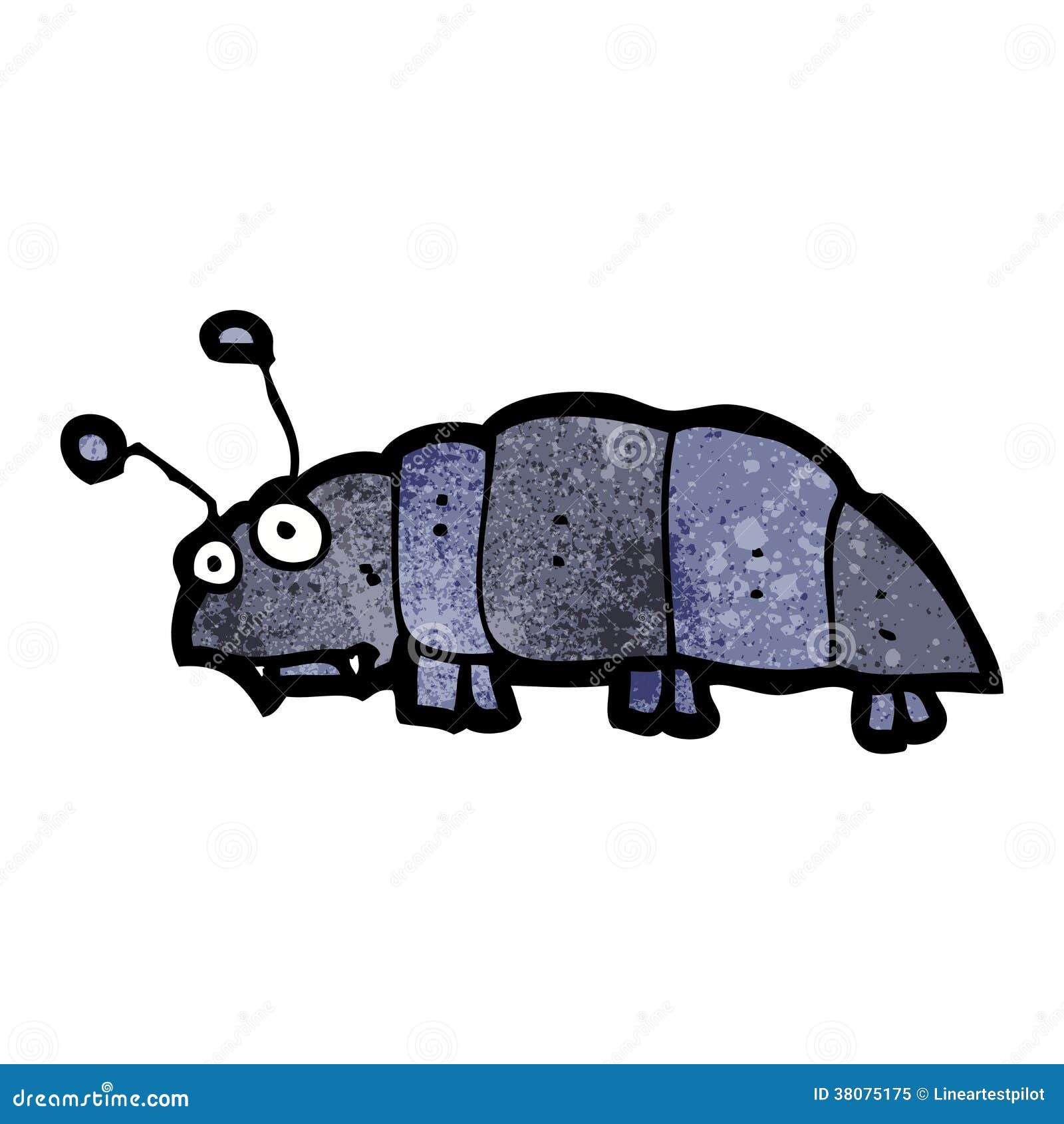 Cartoon bug stock illustration. Illustration of traditional - 38075175